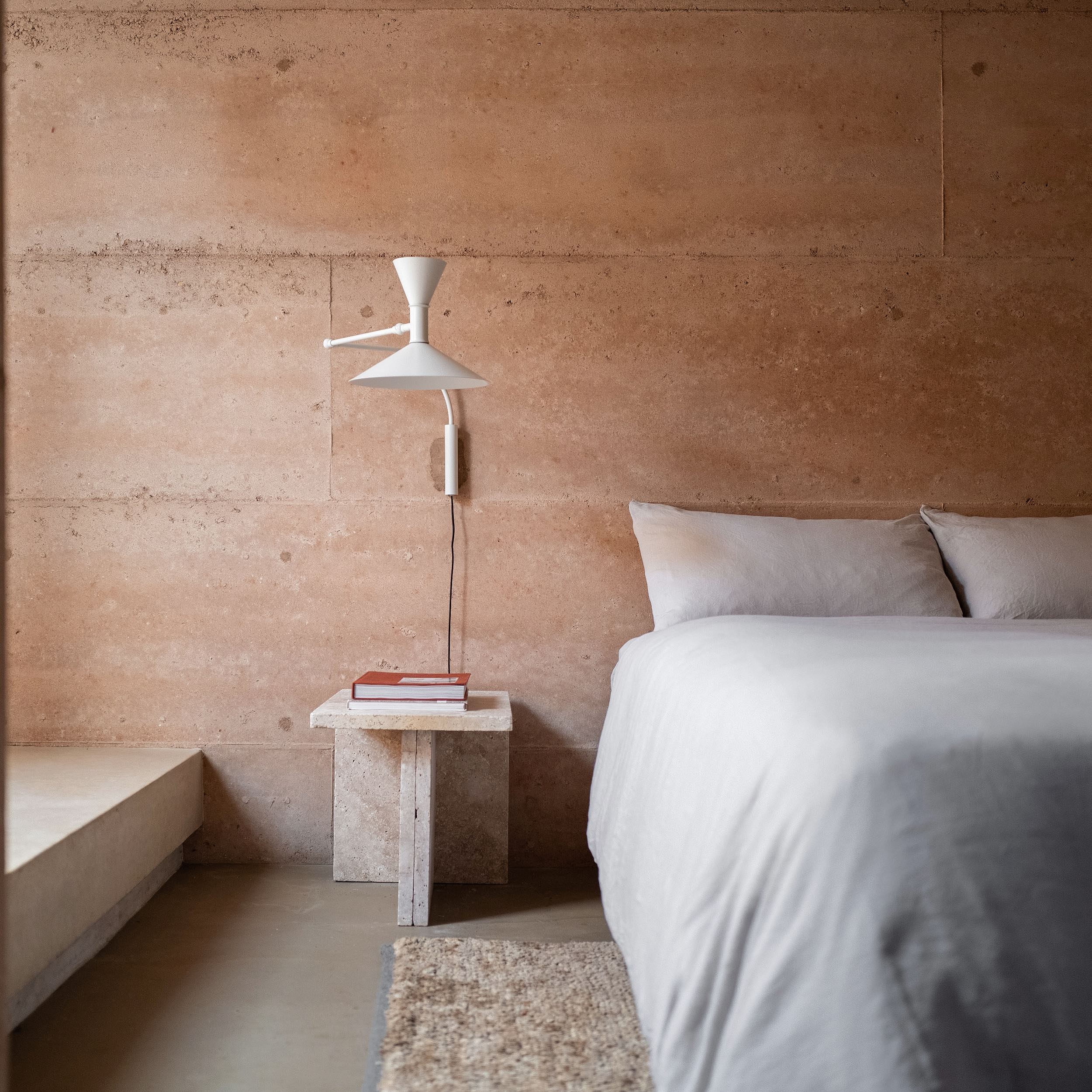 Limewashing Adobe, clay, rammed earth surfaces