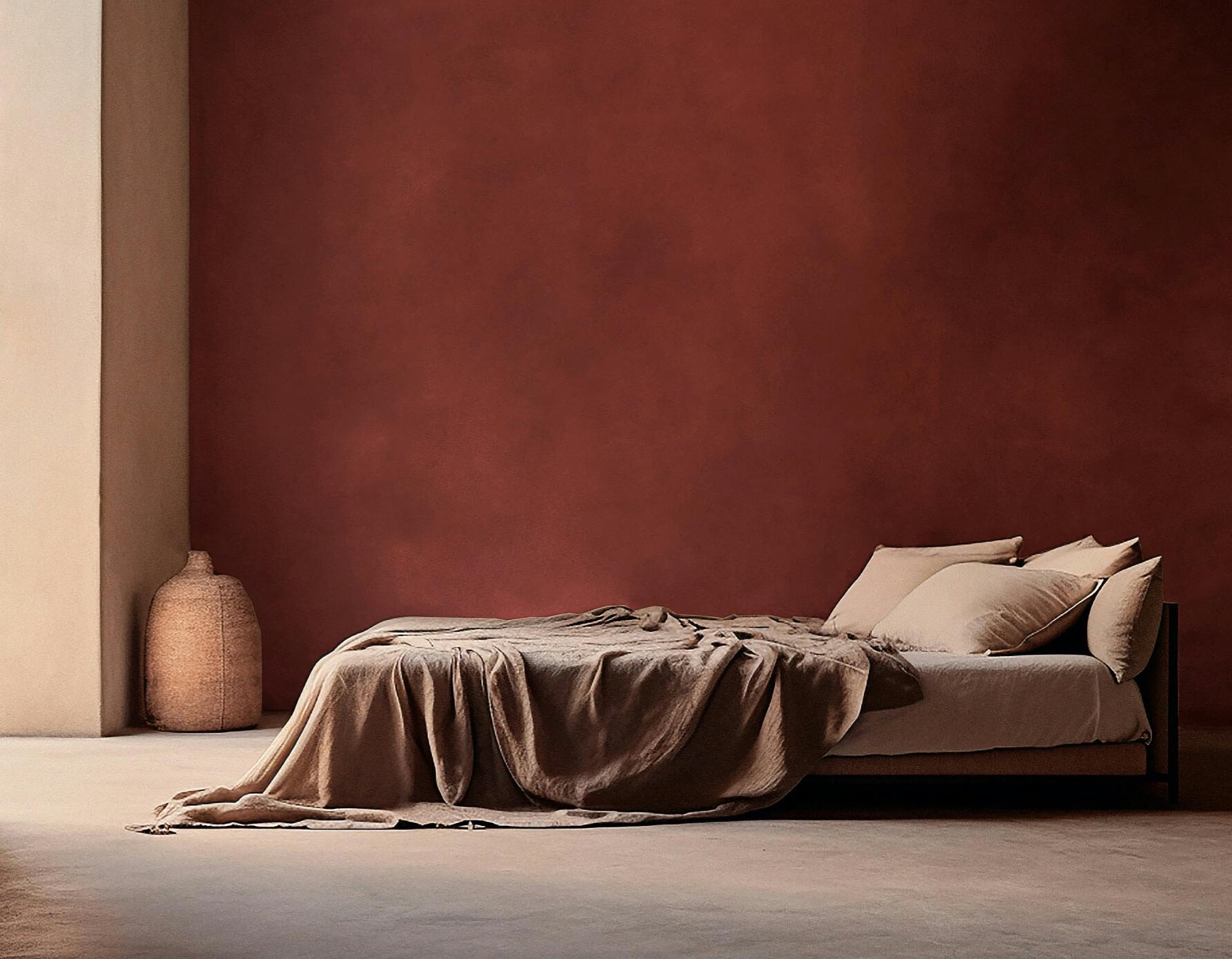 The origin story of our earthy, rich red limewash colours
