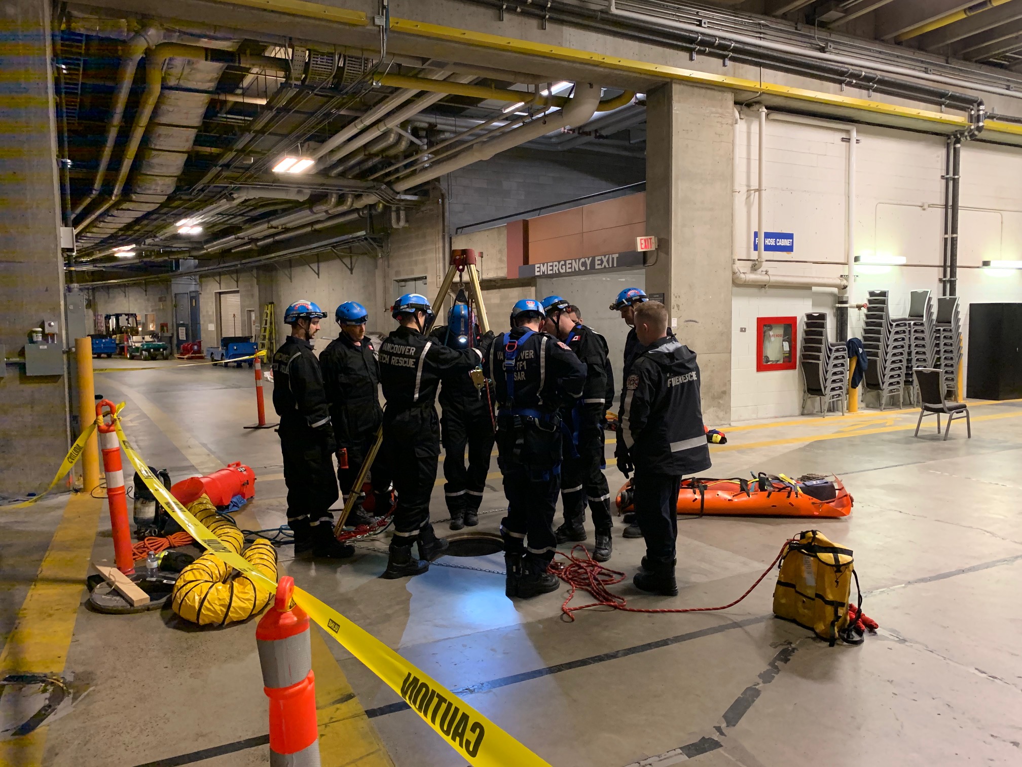 Confined space rescue team roles - mantery