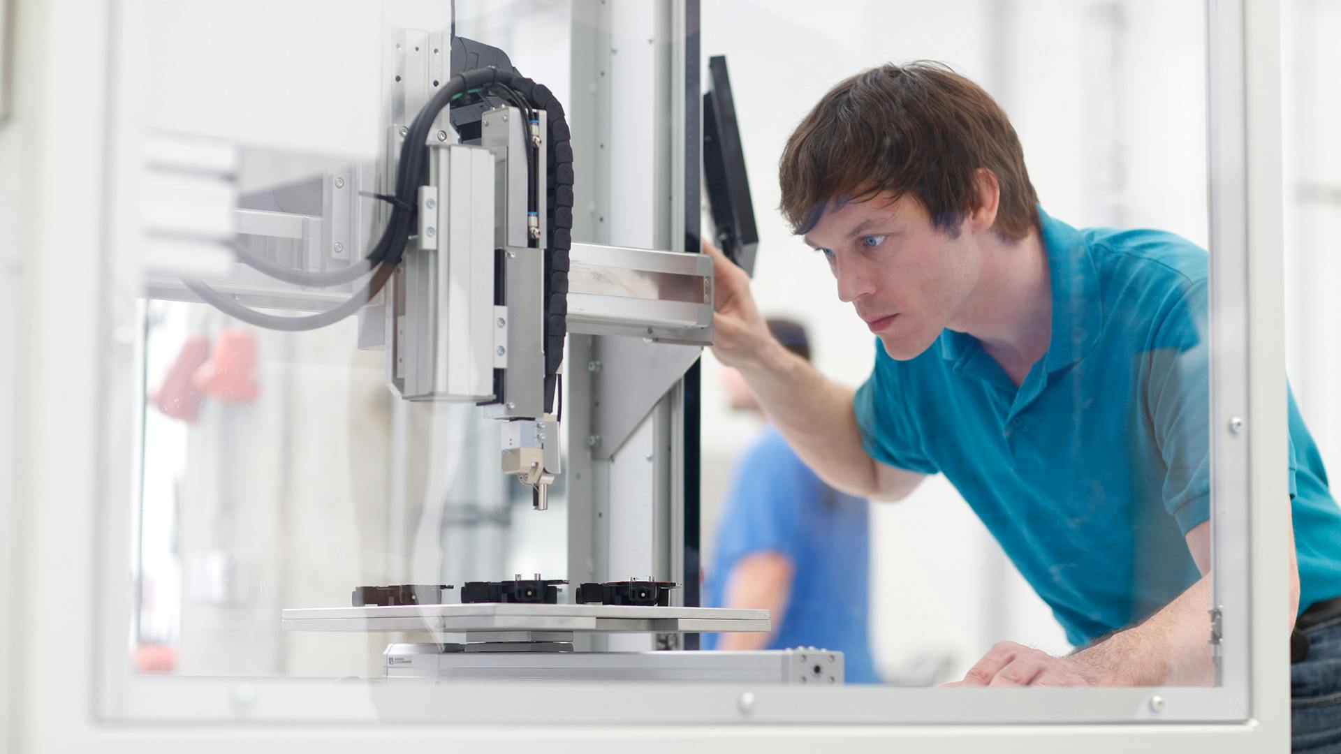 Hot air heat staking method BHS Hot Stamp | bdtronic