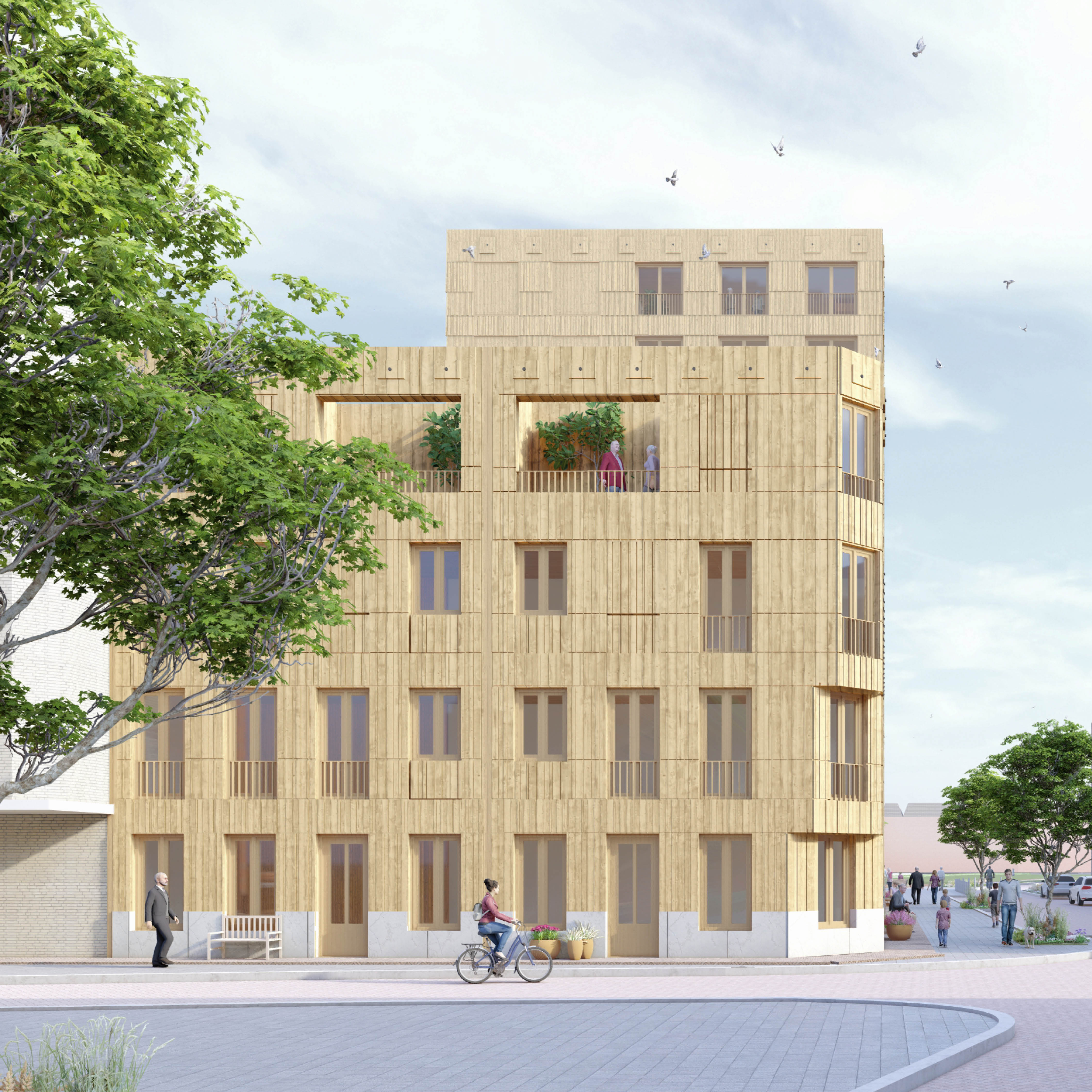 Timber Tower Rotterdam