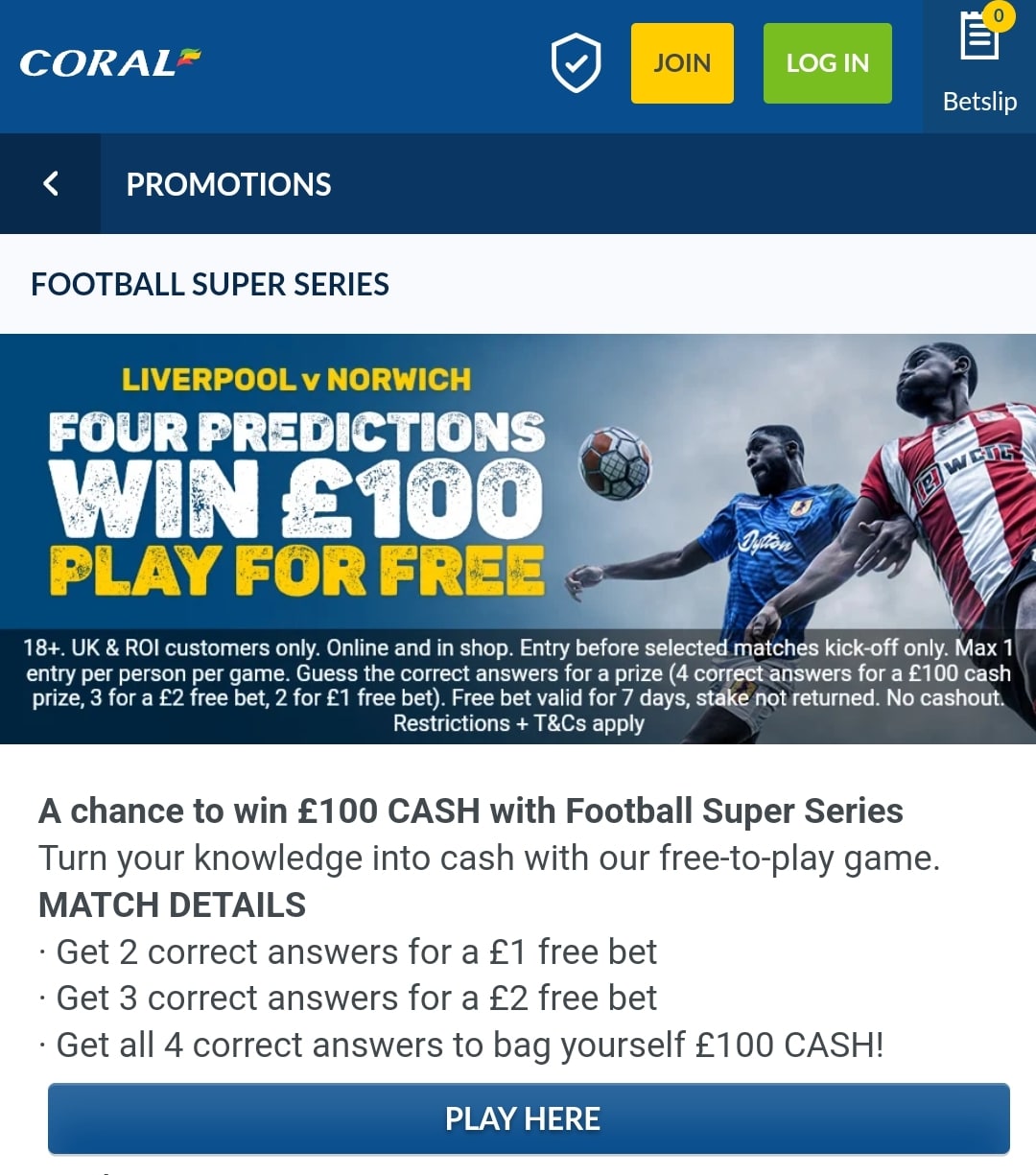 Coral Football Super Series Explained