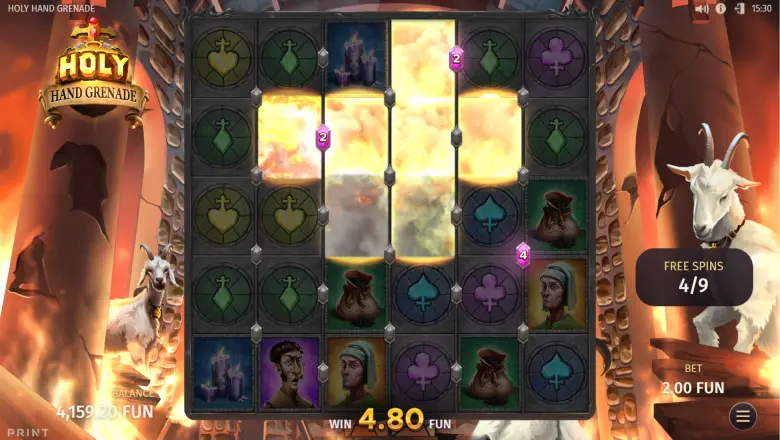 Holy Hand Grenade | Play Online | BetWright