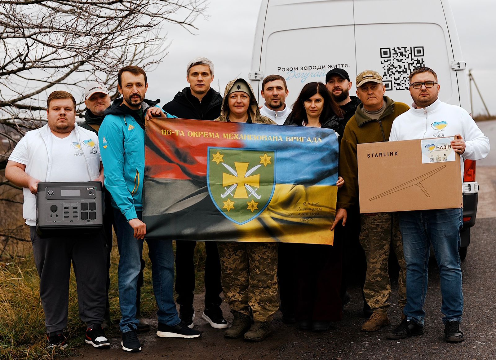 361st mission to the front: the Nadiya Foundation and Valery Dubil ...