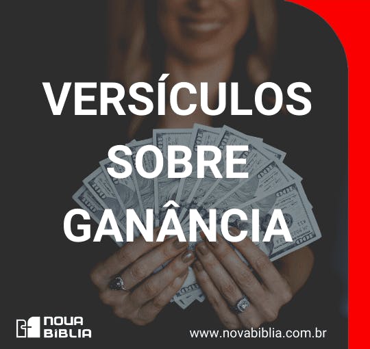 Versículos Sobre Ganância Nova Bíblia Online