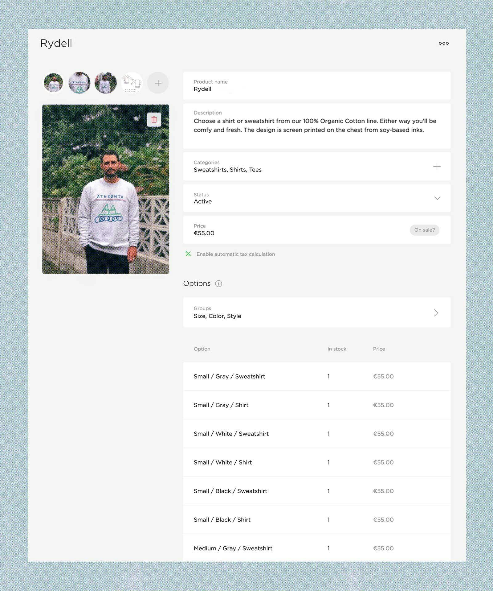 Introducing Expanded Product Options