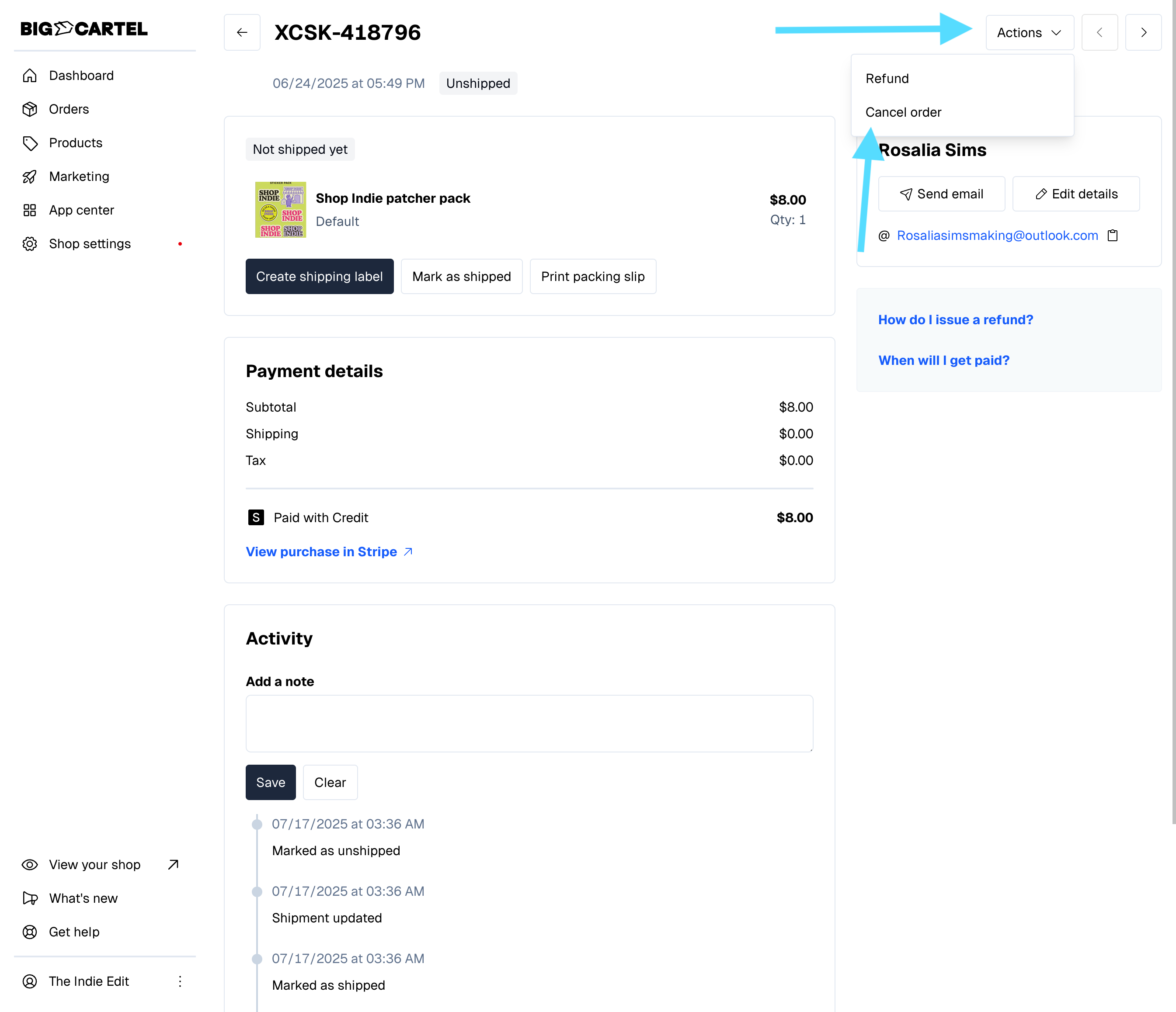 Managing Order Cancellations and Refunds
