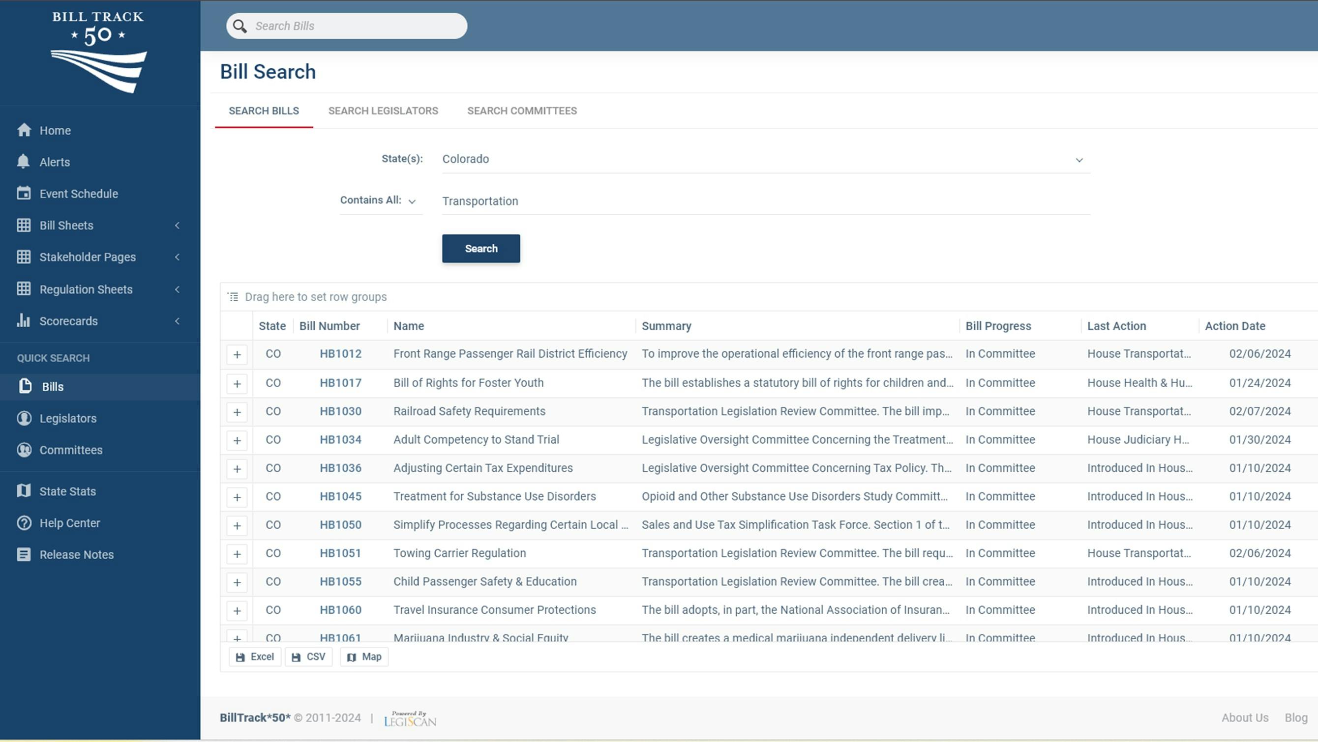 BillTrack50 | Federal & State Legislation Tracker