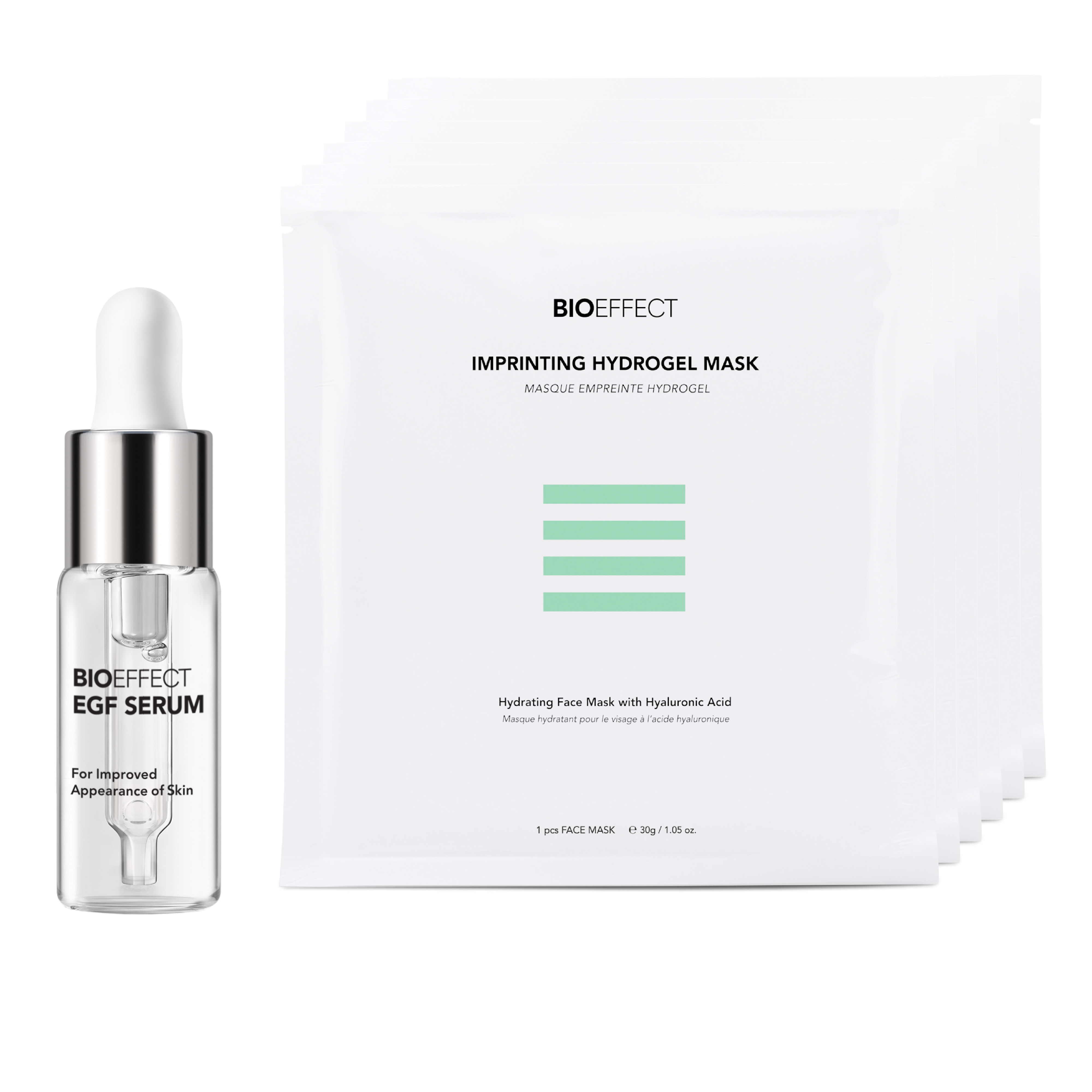 EGF Serum & Masks (6 pcs)| BIOEFFECT