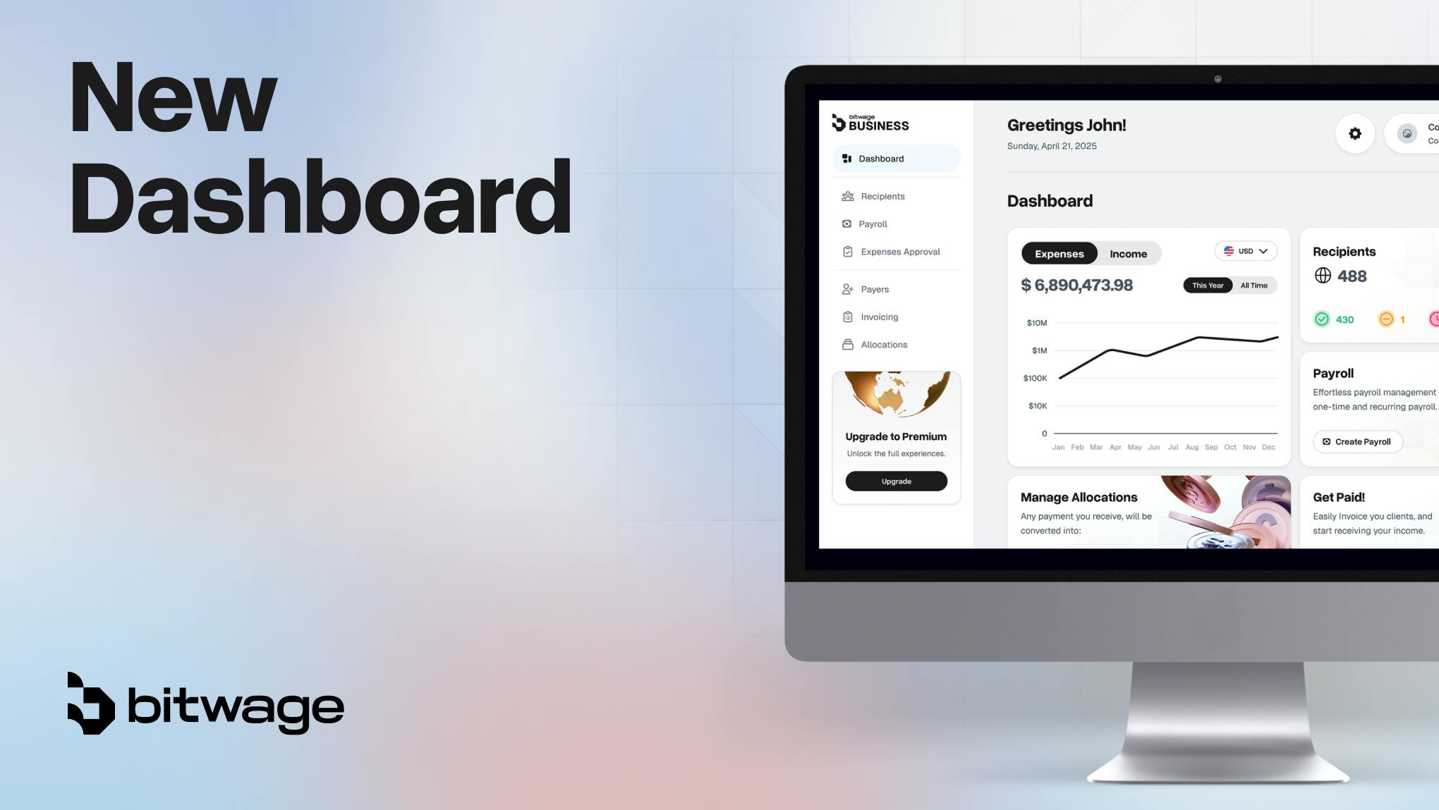 Bitwage May Product Update | Bitwage Blog