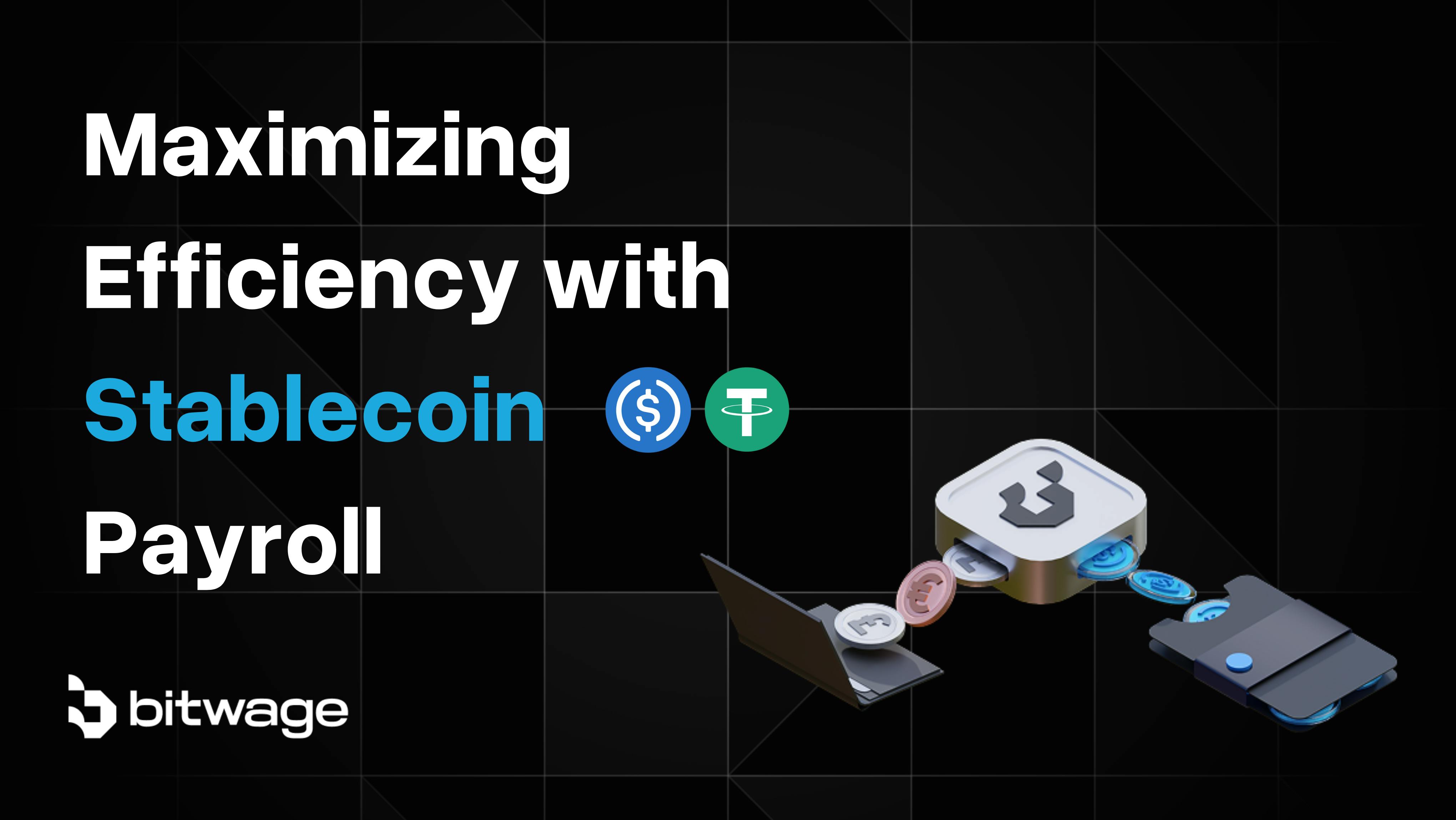 Maximizing Efficiency with Stablecoin Payroll | Bitwage Blog