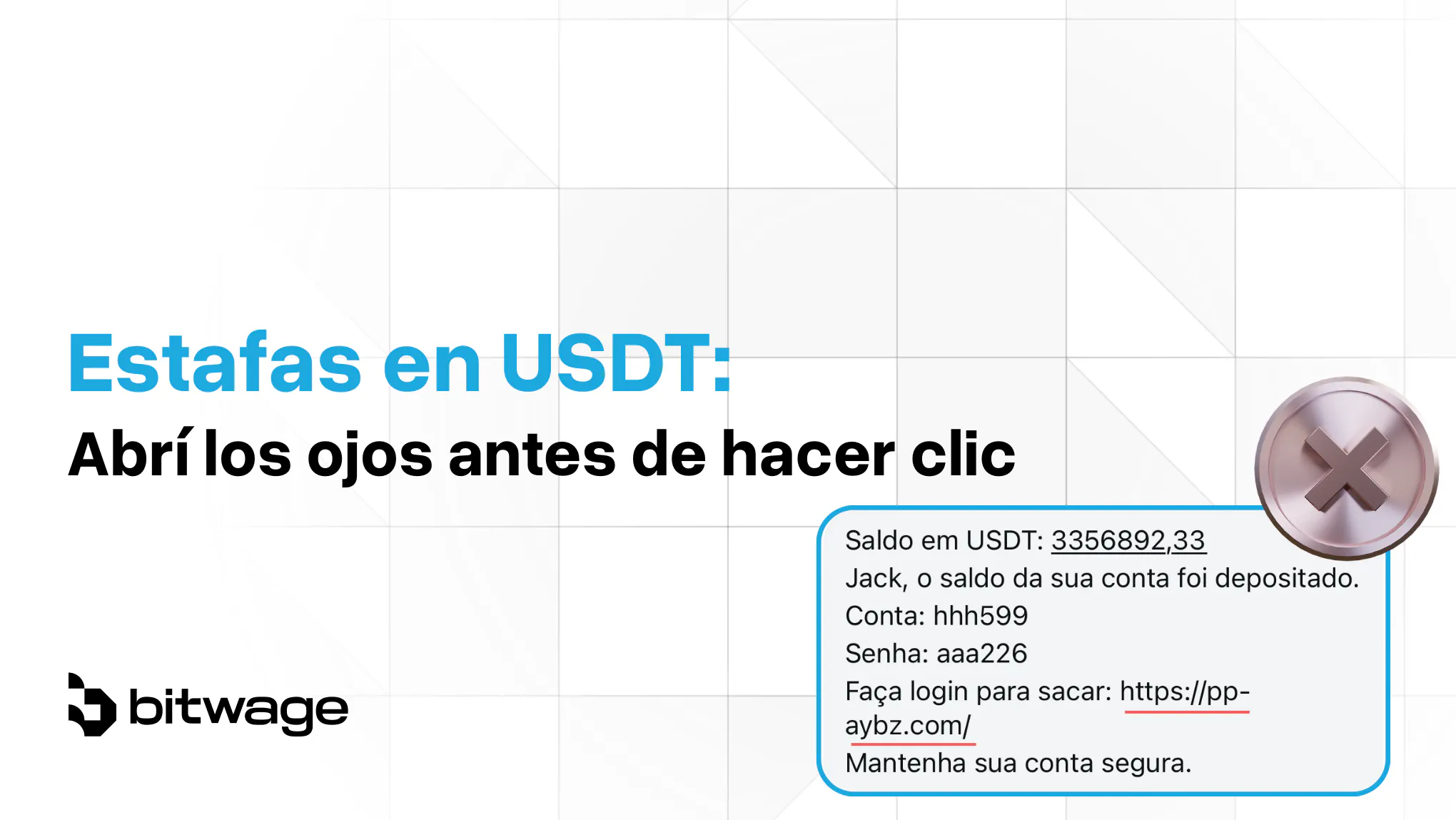Estafas en USDT: cómo reconocer y evitar fraudes por DM en 2025 ...