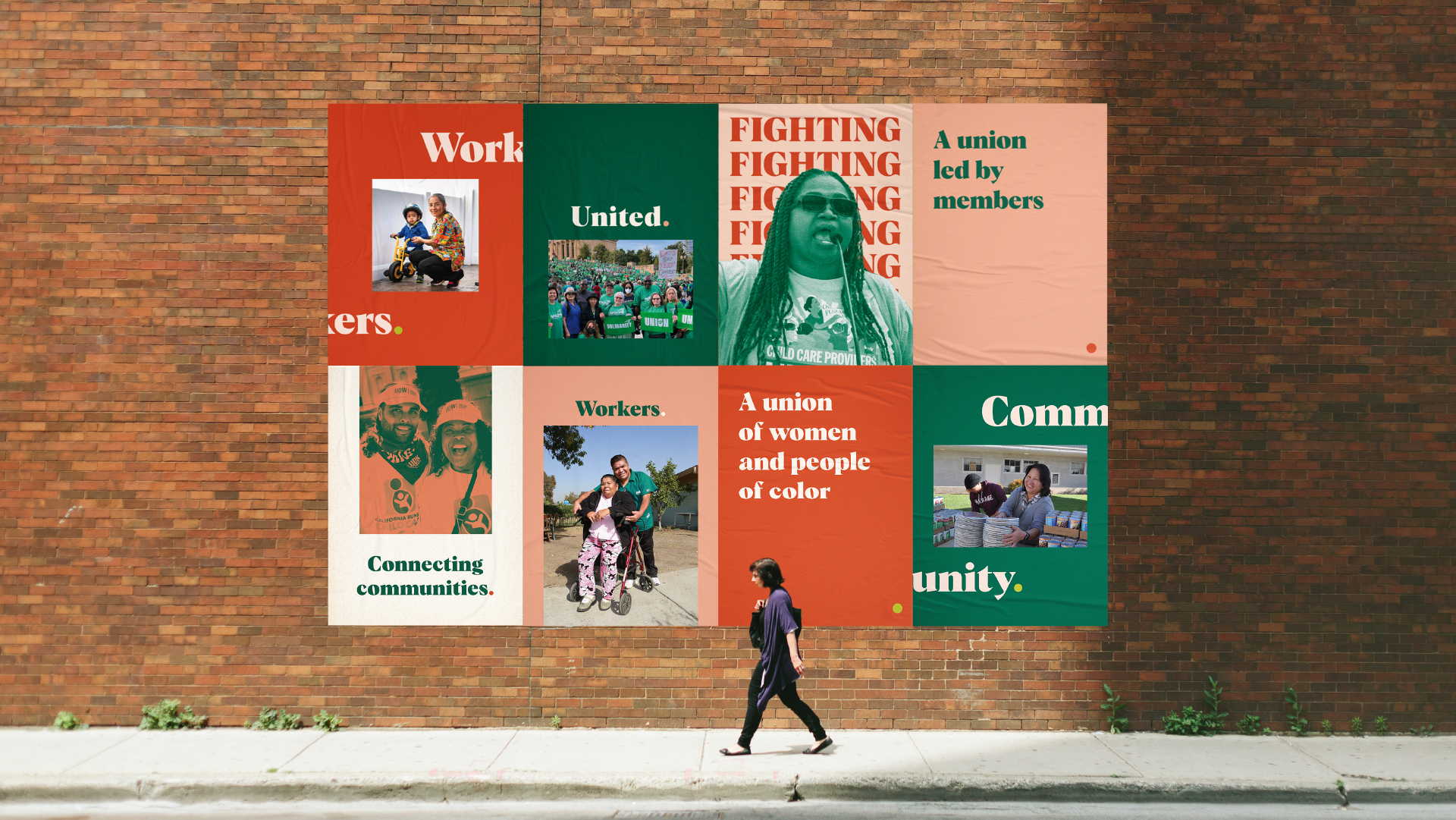 UDW union rebrand case study - The Black Sheep Agency