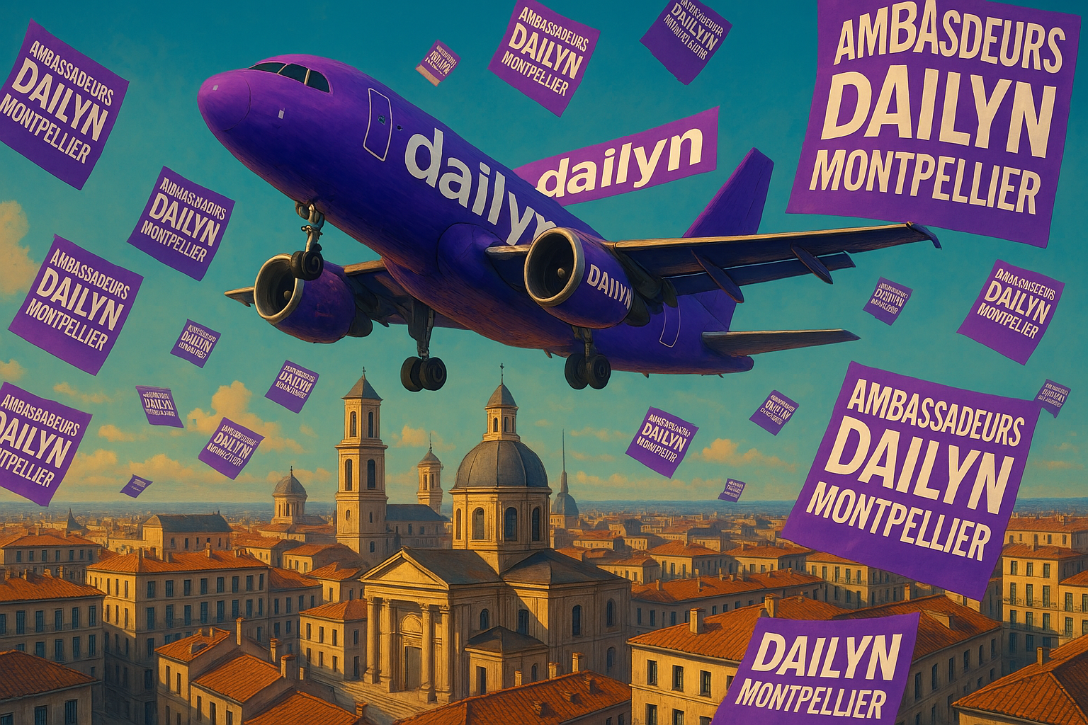 Dailyn débarque à Montpellier : on lance notre programme ambassadeur ! 💜