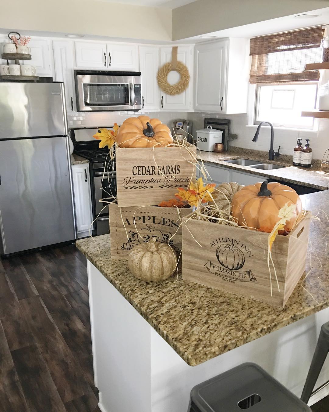 Fall Decorating Ideas With Crates | Shelly Lighting