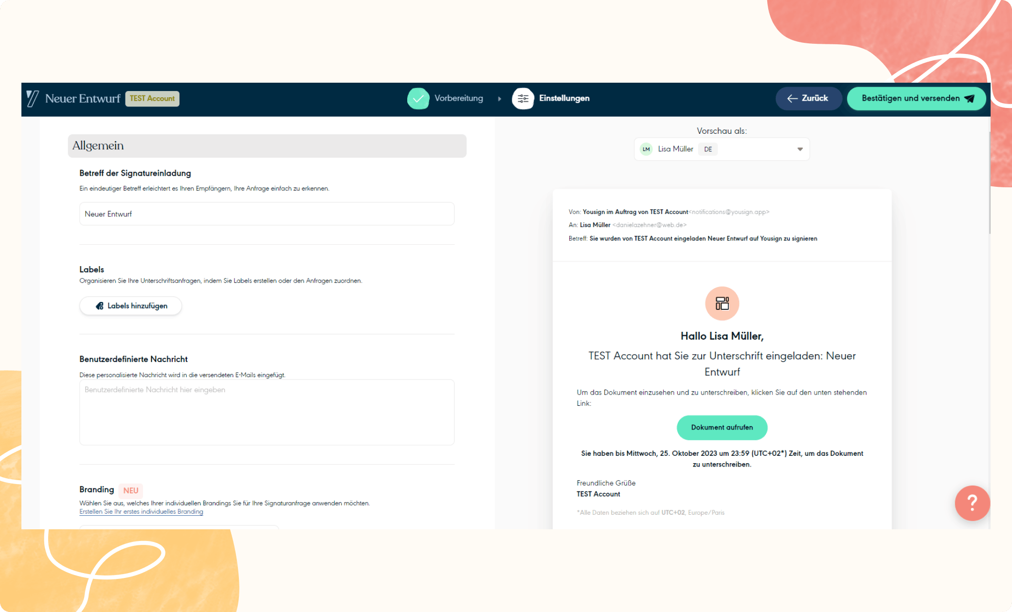 So fügen Sie eine e-Signatur in eine Excel-Datei ein