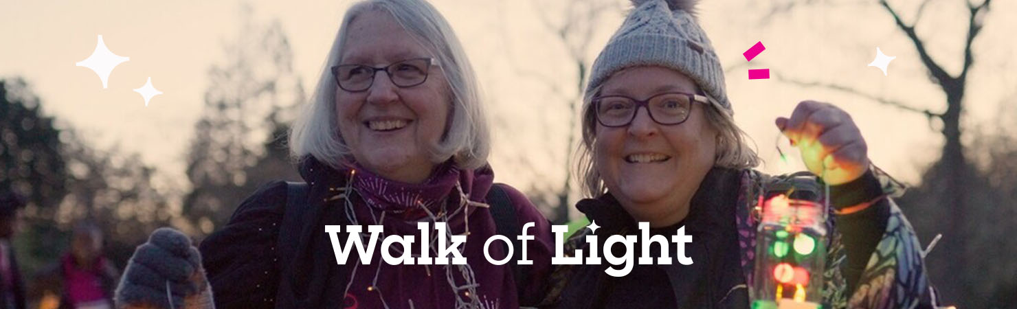TINA'S BLOOD CANCER FUND RAISING WALK is taking part in Walk of Light