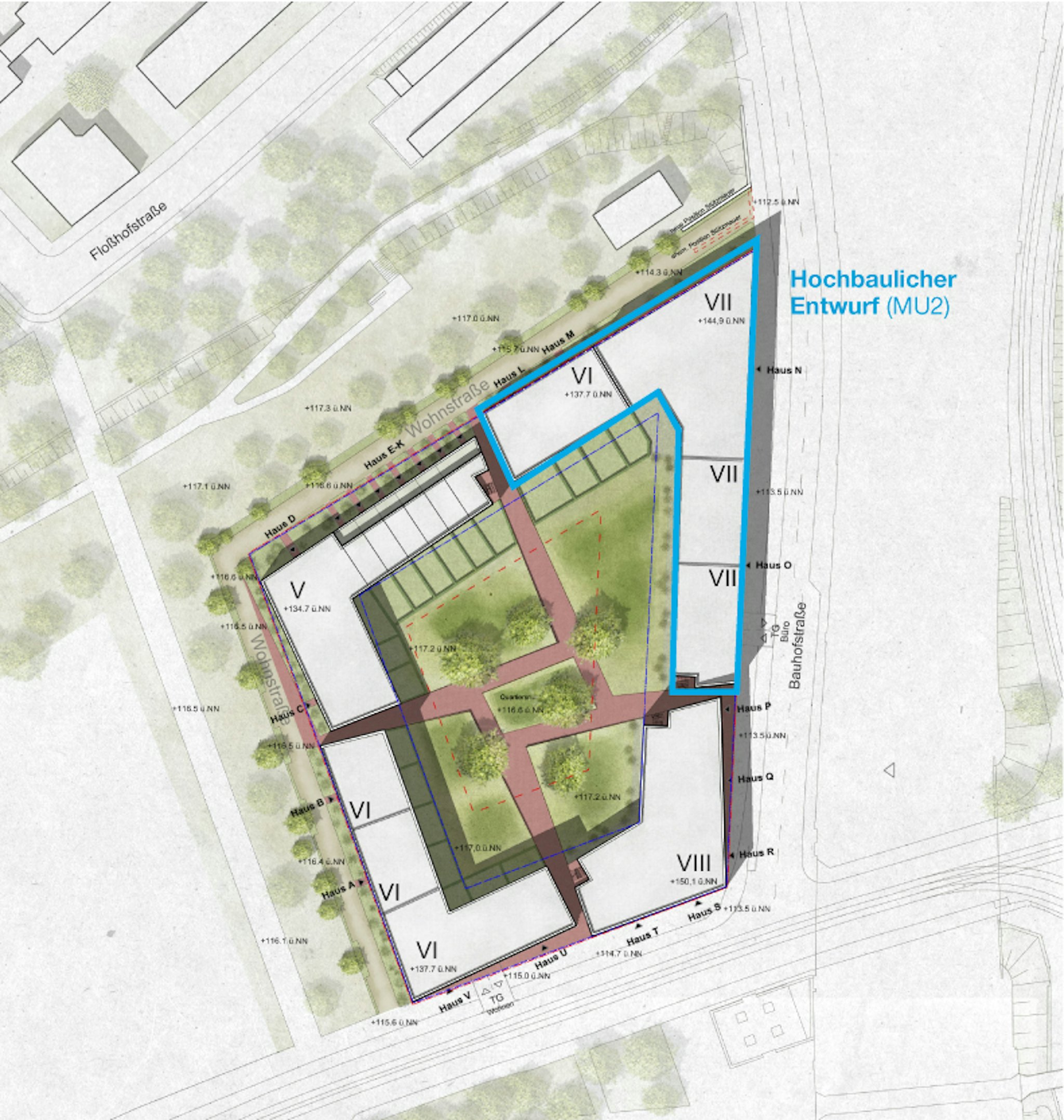 blrm - Arcostrasse - Neubau einer Wohnanlage mit Gewerbe und Kita in Berlin