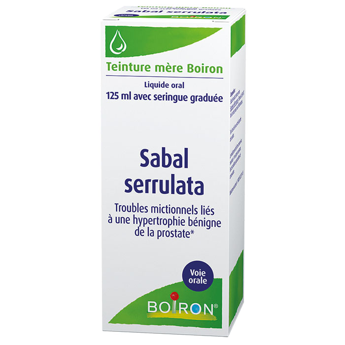 Sabal Serrulata Teinture Mère Boiron, nos médicaments Boiron ...