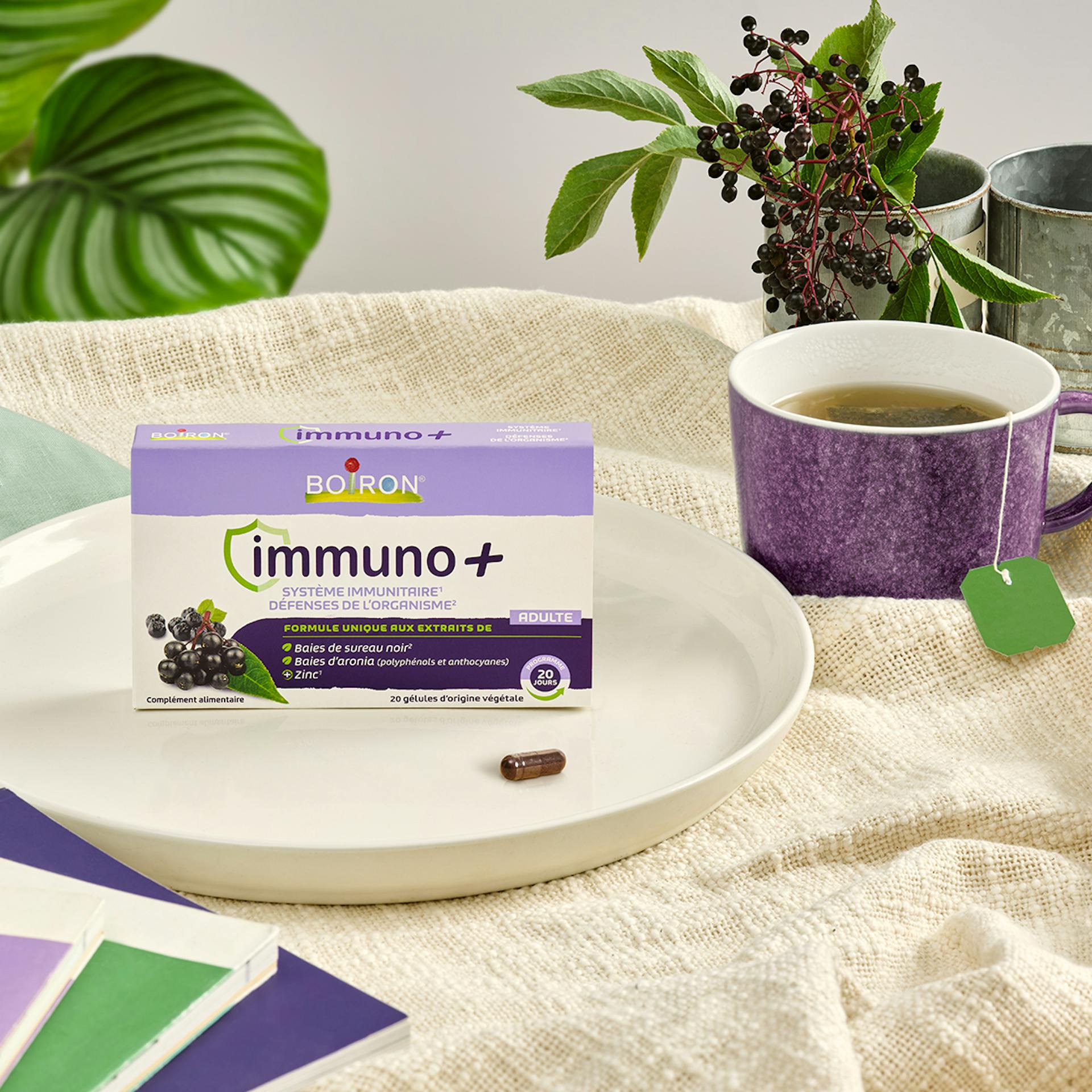 Immuno+ : achat compléments alimentaires | Boutique en ligne Boiron