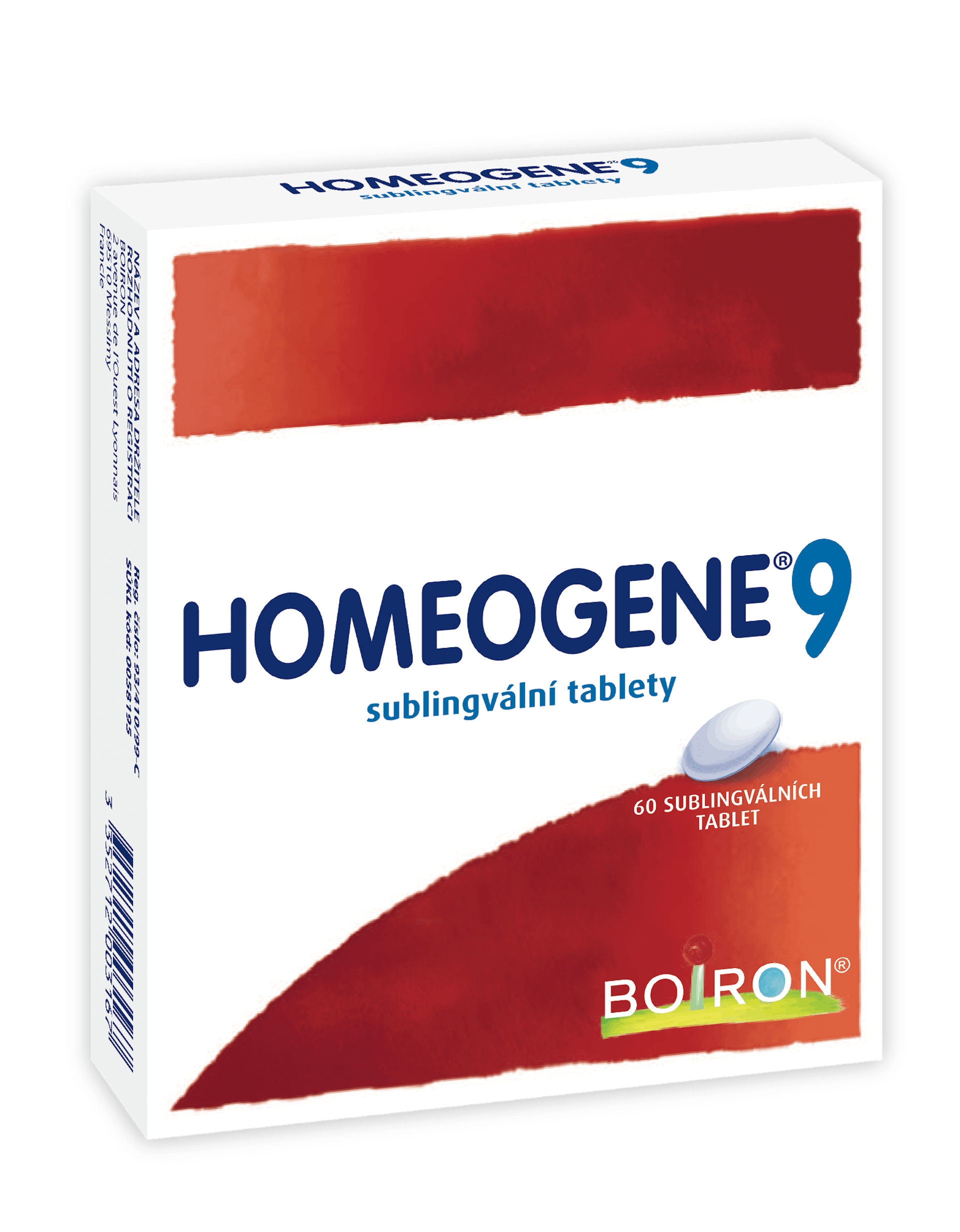 Homeogene® 9, vícesložkové léčivé přípravky Boiron – složení, dávkování ...