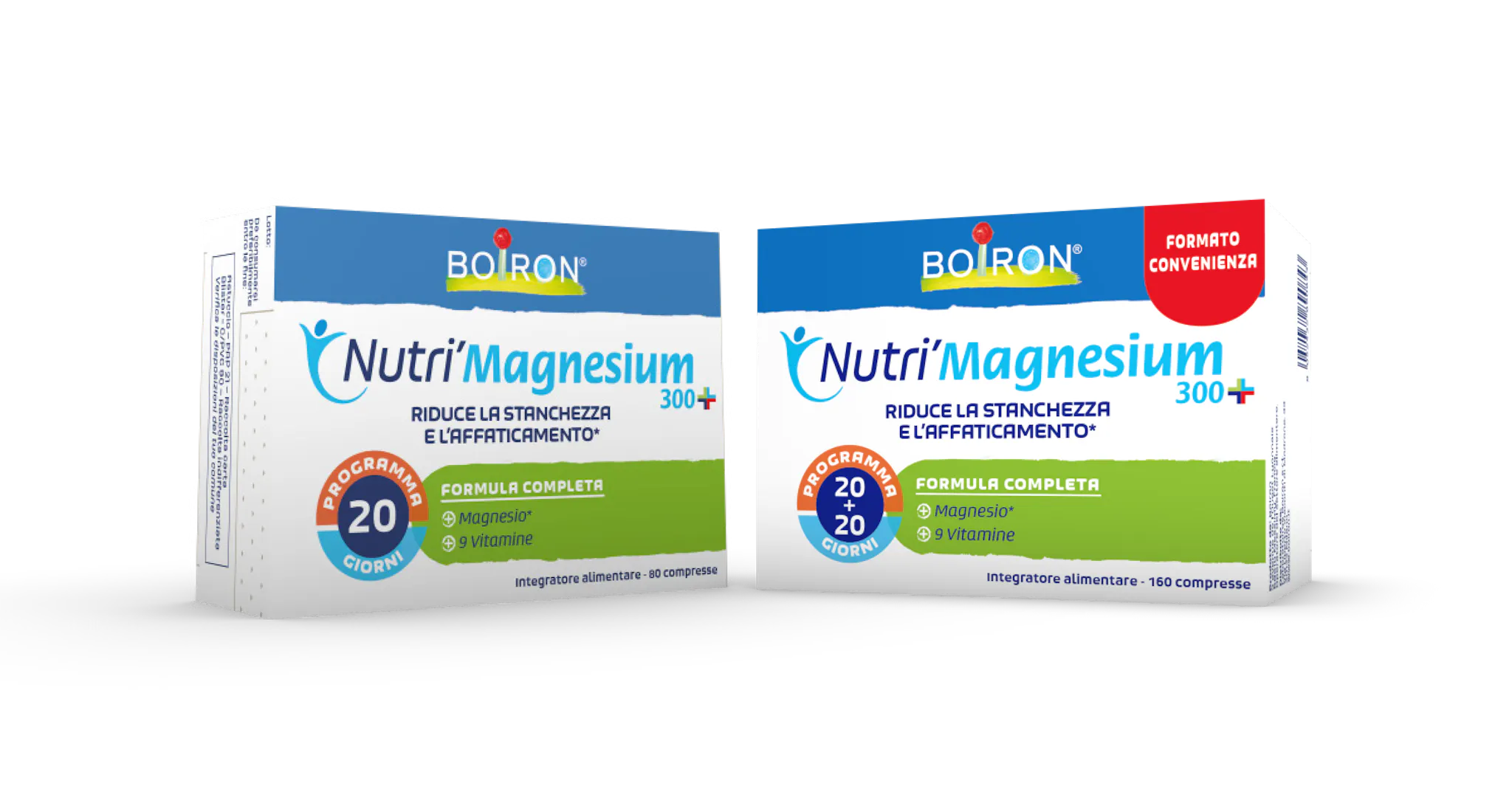 Nutri' Magnesium 300+ compresse | Integratore di Magnesio | Boiron