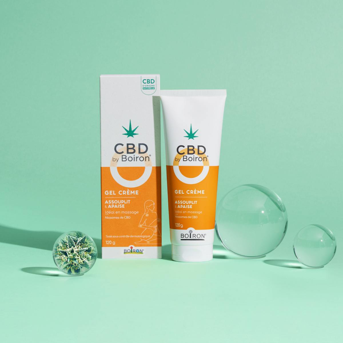 Gel crème - Assouplit & apaise - CBD by Boiron®, nos produits cbd bien ...