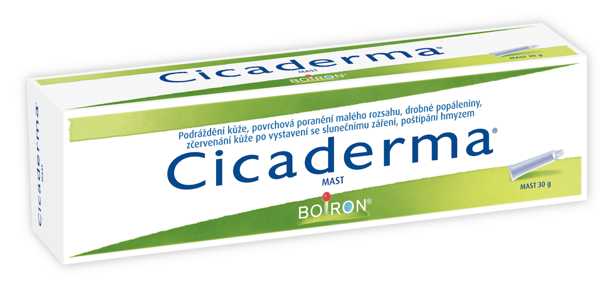 Cicaderma® – Péče o podrážděnou pokožku a drobná poranění