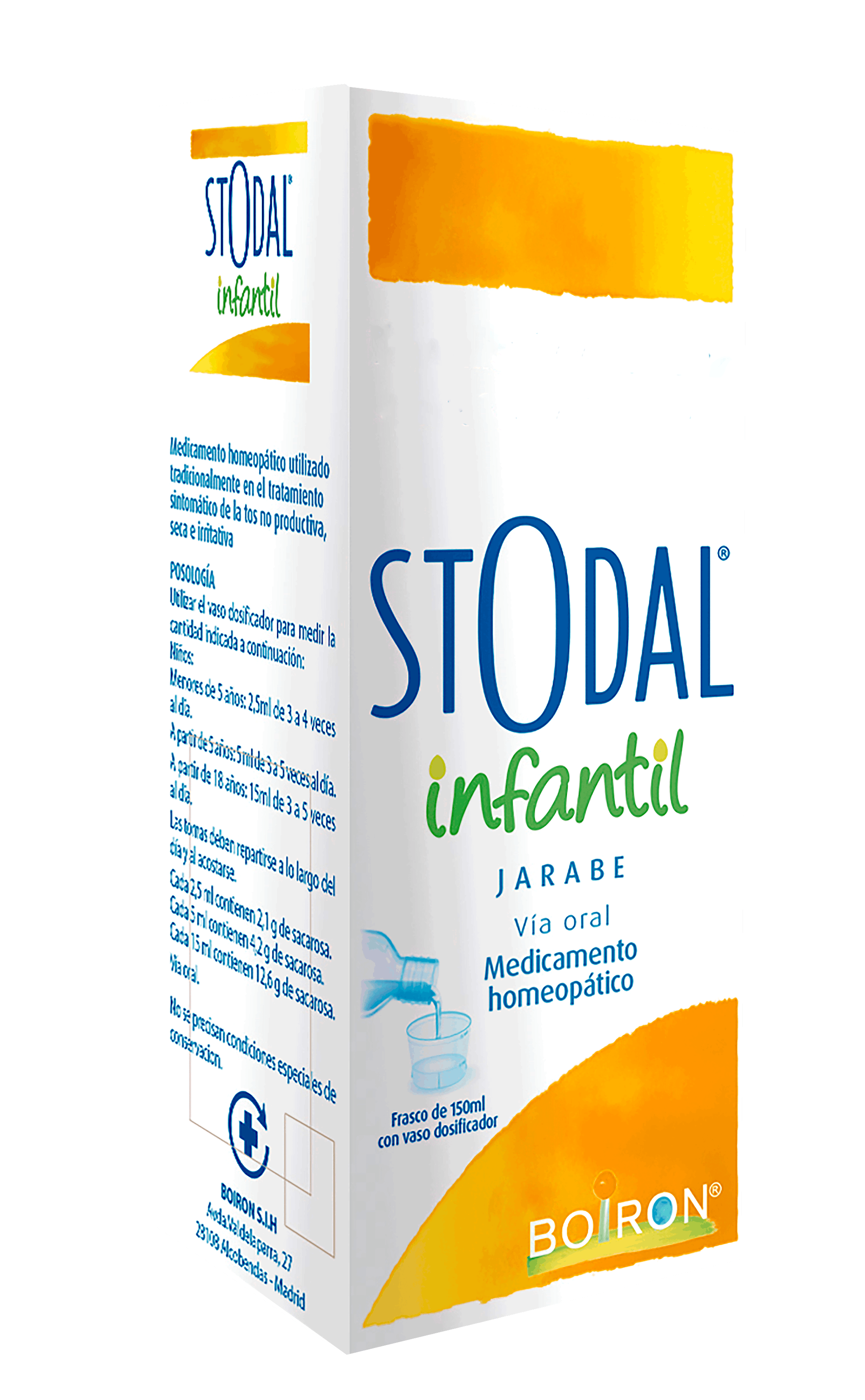 Stodal® Infantil | Síntomas de Tos. Laboratorios Boiron