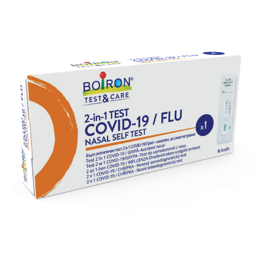 BOIRON Test&Care 2-in-1 COVID-19/Chrípka, výživové doplnky, kozmetické ...