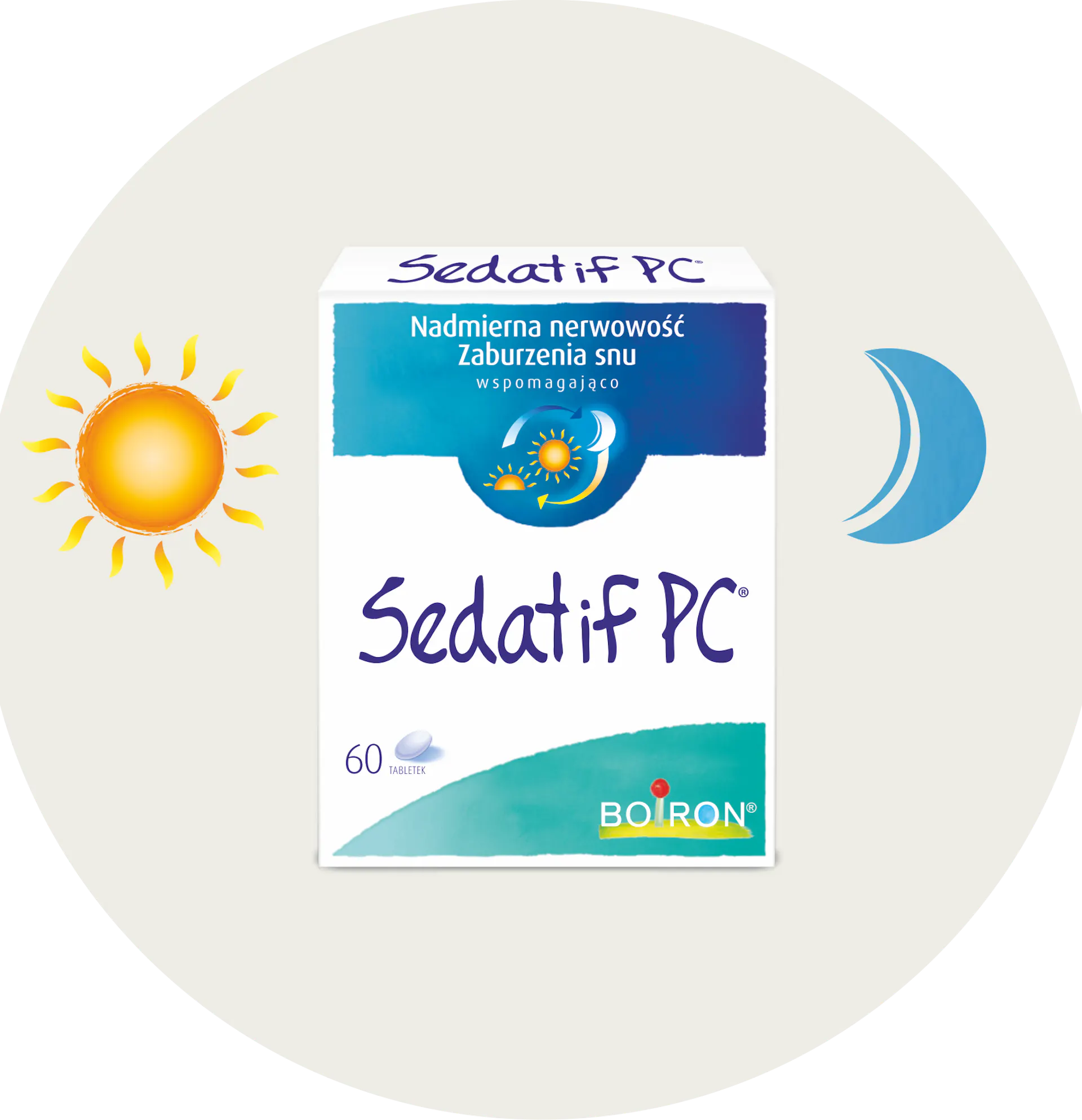 Sedatif PC na stres, niepokój, rozdrażnienie - Boiron