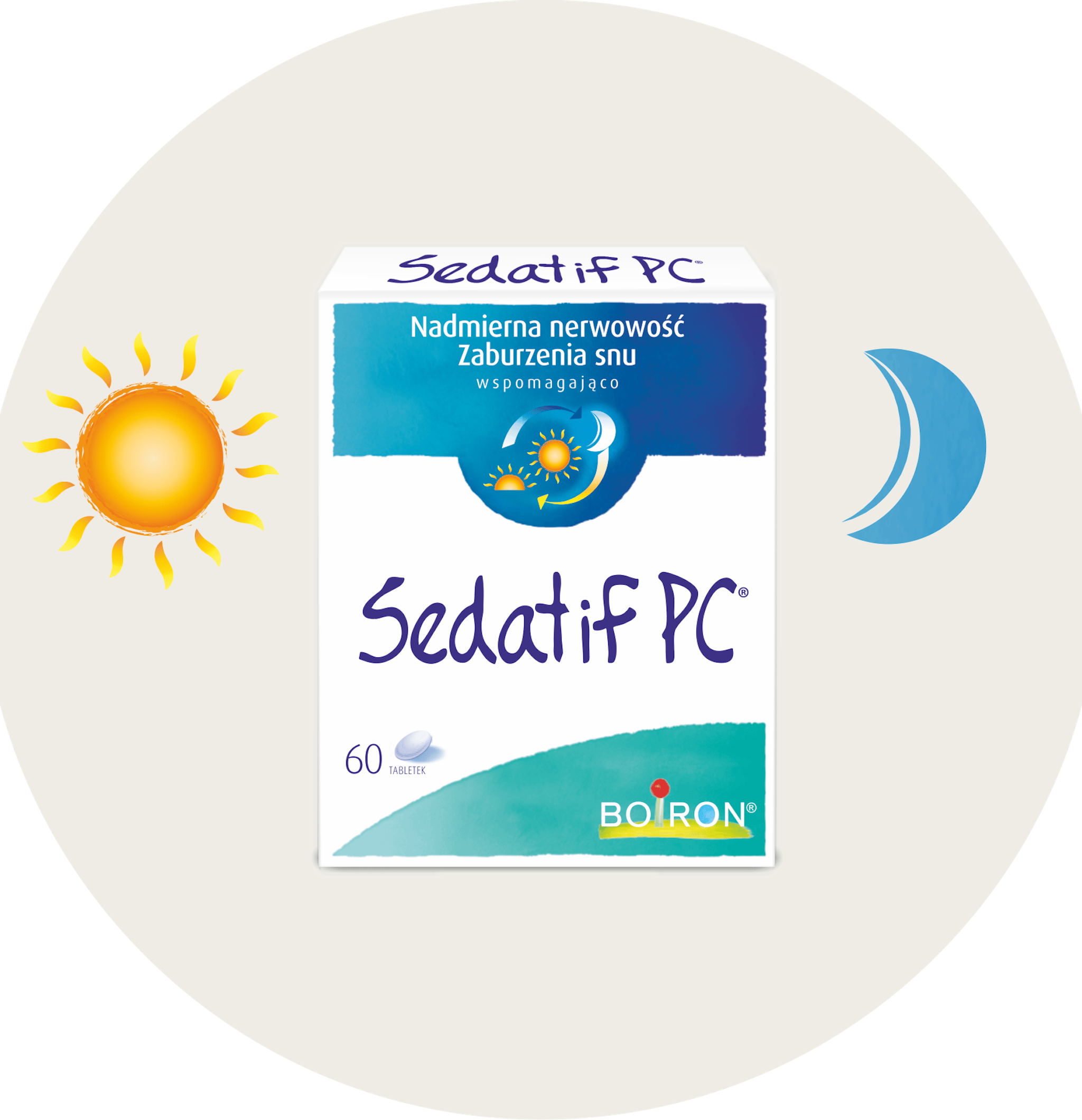 Sedatif PC na stres, niepokój, rozdrażnienie - Boiron