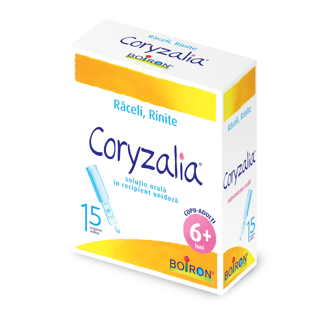 Coryzalia® soluție orală în recipient unidoză | Homeopatie Boiron