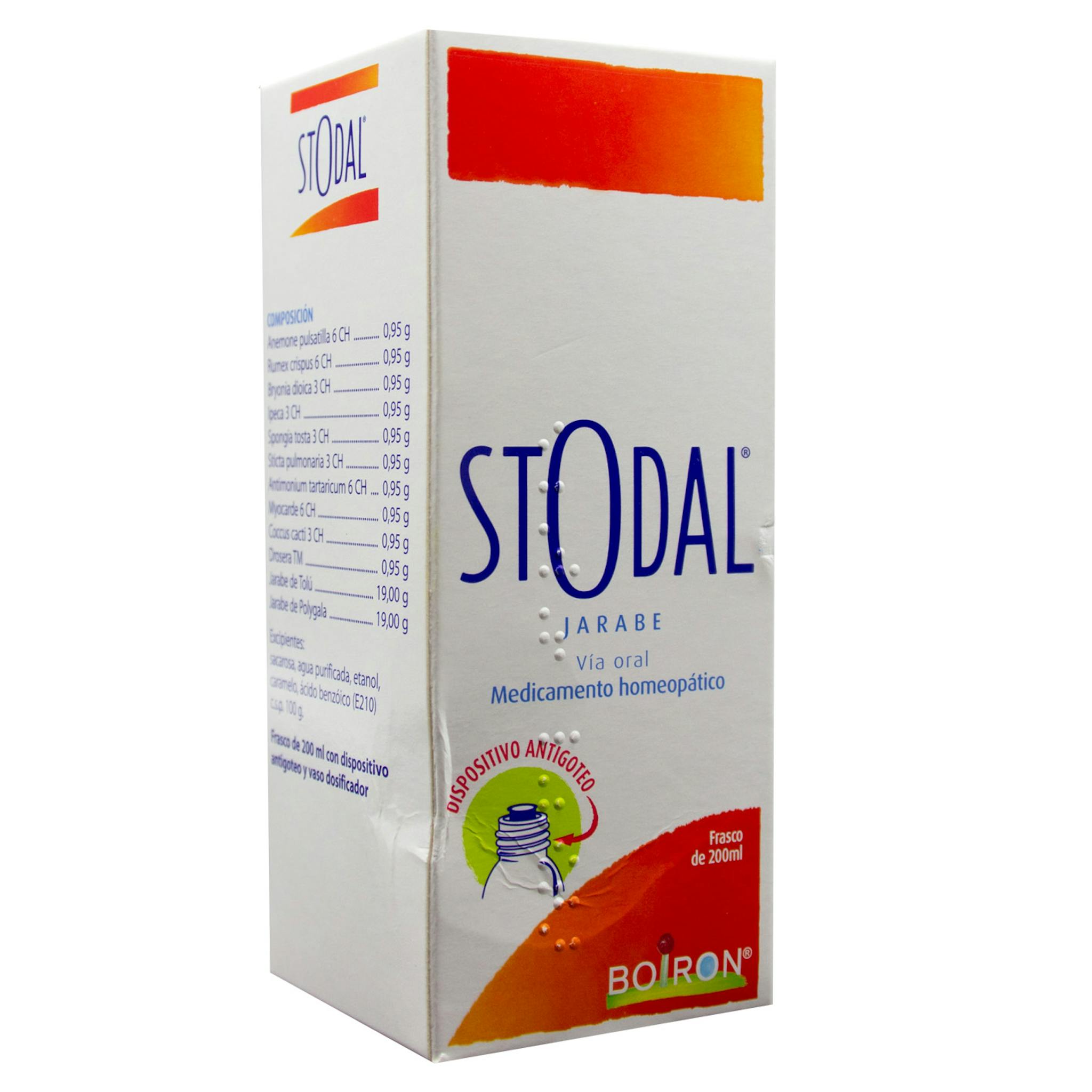 Stodal Jarabe® | Medicamento Homeopático de BOIRON.