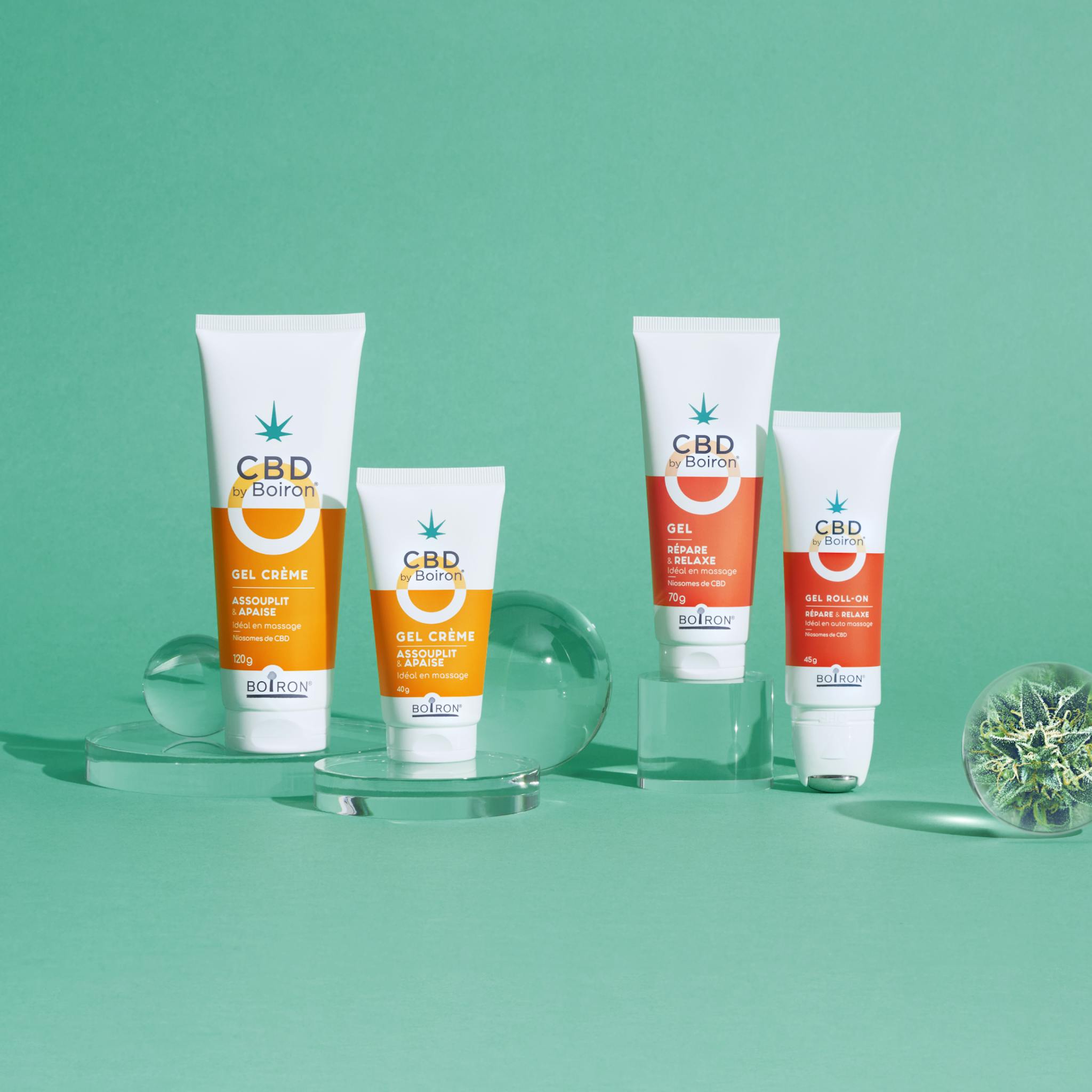 Gel crème - Assouplit & apaise - CBD by Boiron®, nos produits cbd bien ...