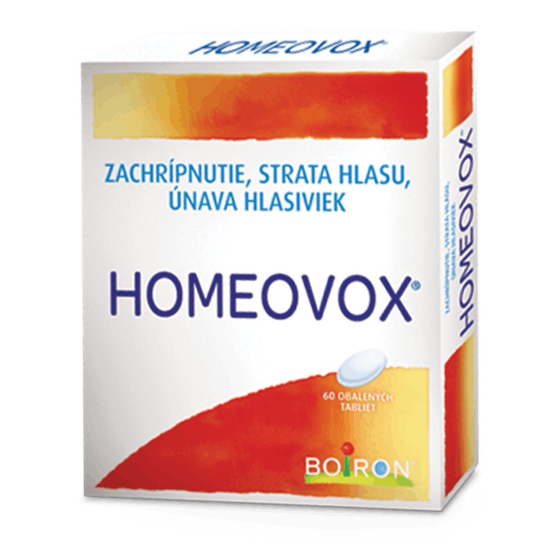 Homeovox®, viaczložkové homeopatické lieky Boiron - Zloženie ...