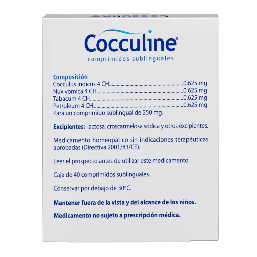 Cocculine® | Mareos. Laboratorios Boiron
