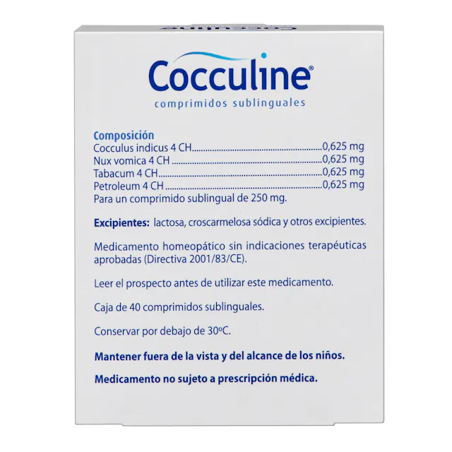 Cocculine® | Mareos. Laboratorios Boiron
