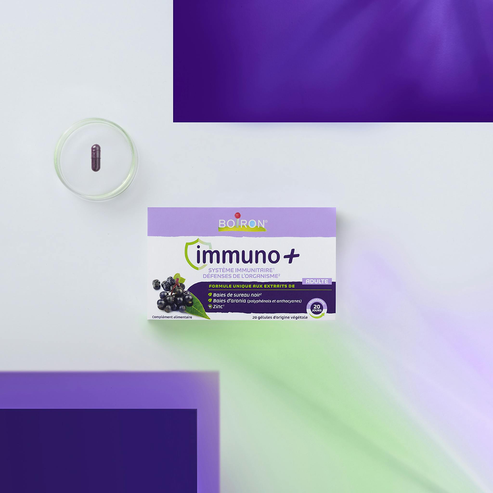 Immuno+ : achat compléments alimentaires | Boutique en ligne Boiron