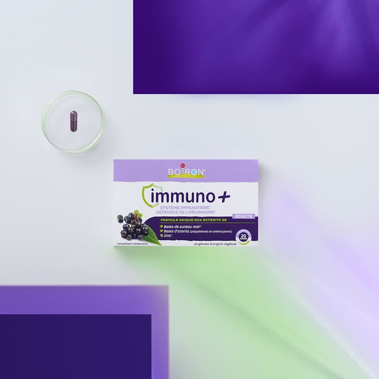 Immuno+ : achat compléments alimentaires | Boutique en ligne Boiron