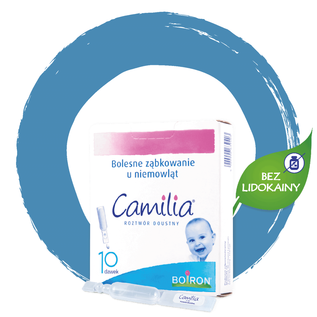 Camilia na ząbkowanie. Ukoi ból i przyniesie ulgę - Boiron
