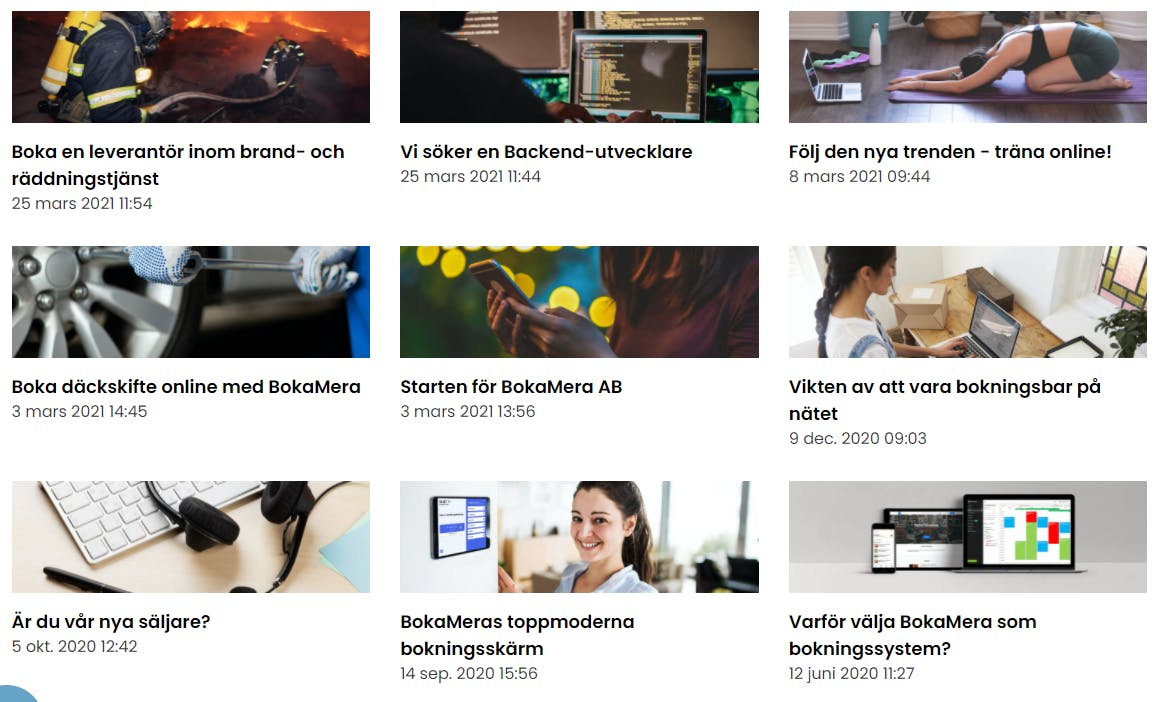 Testa marknadens bästa bokningssystem - gratis & online!