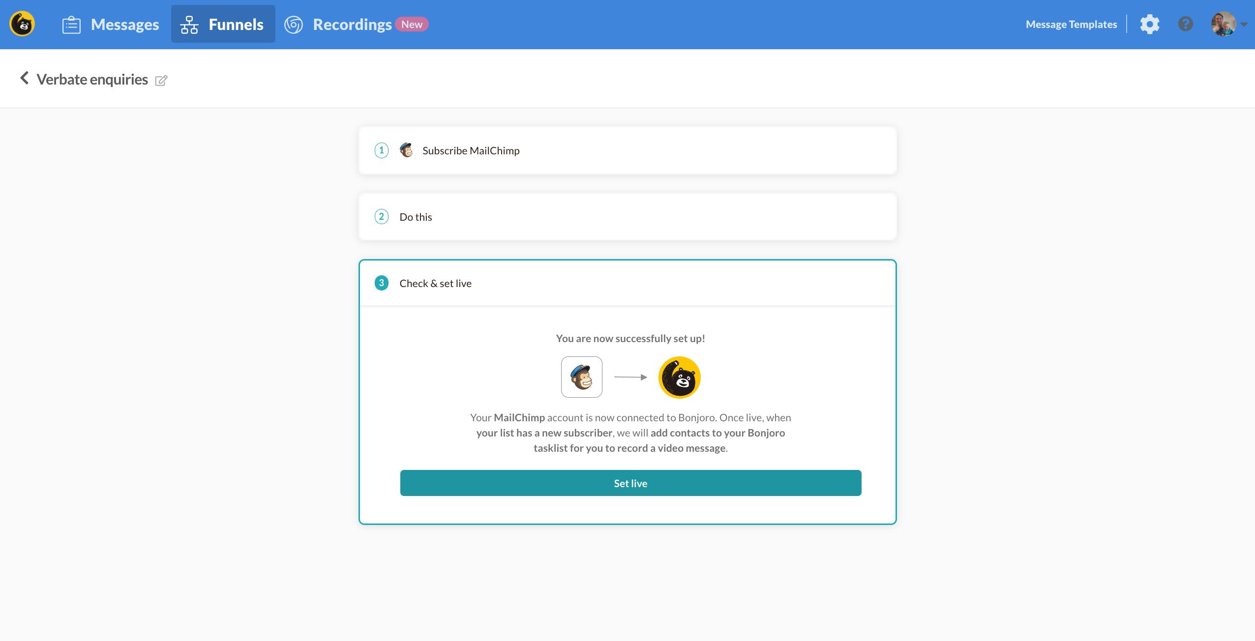 We made Bonjoro's most powerful feature even better - Video Funnel Builder 2.0