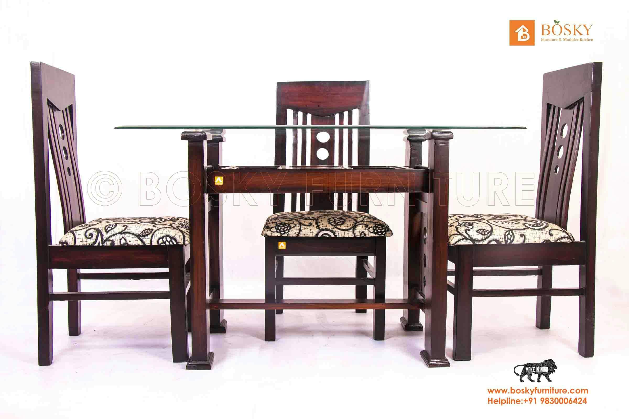 Buy High-Quality Teak Wood Dining Table- Bosky Furniture