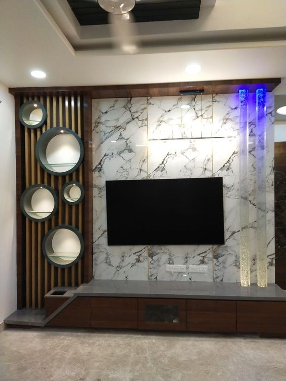 18+ Modern TV Panel Design For Living Room In Kolkata [2025]