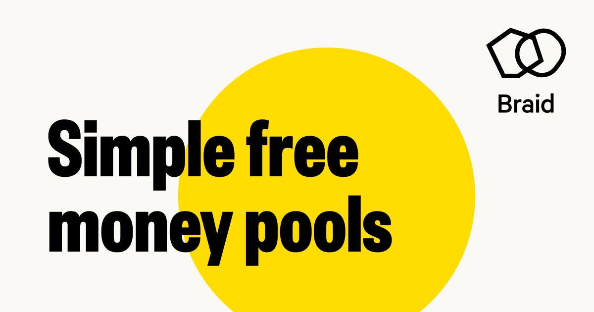 We're working on a new app called Pool