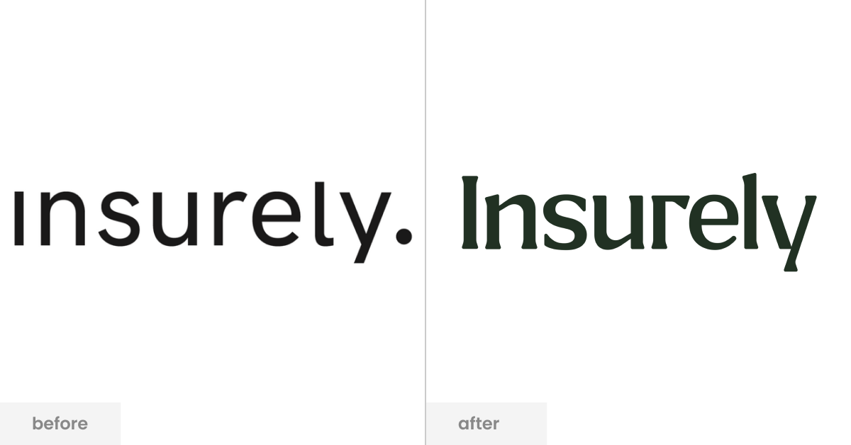 Insurely rebrands with new logo and brand identity from Okto