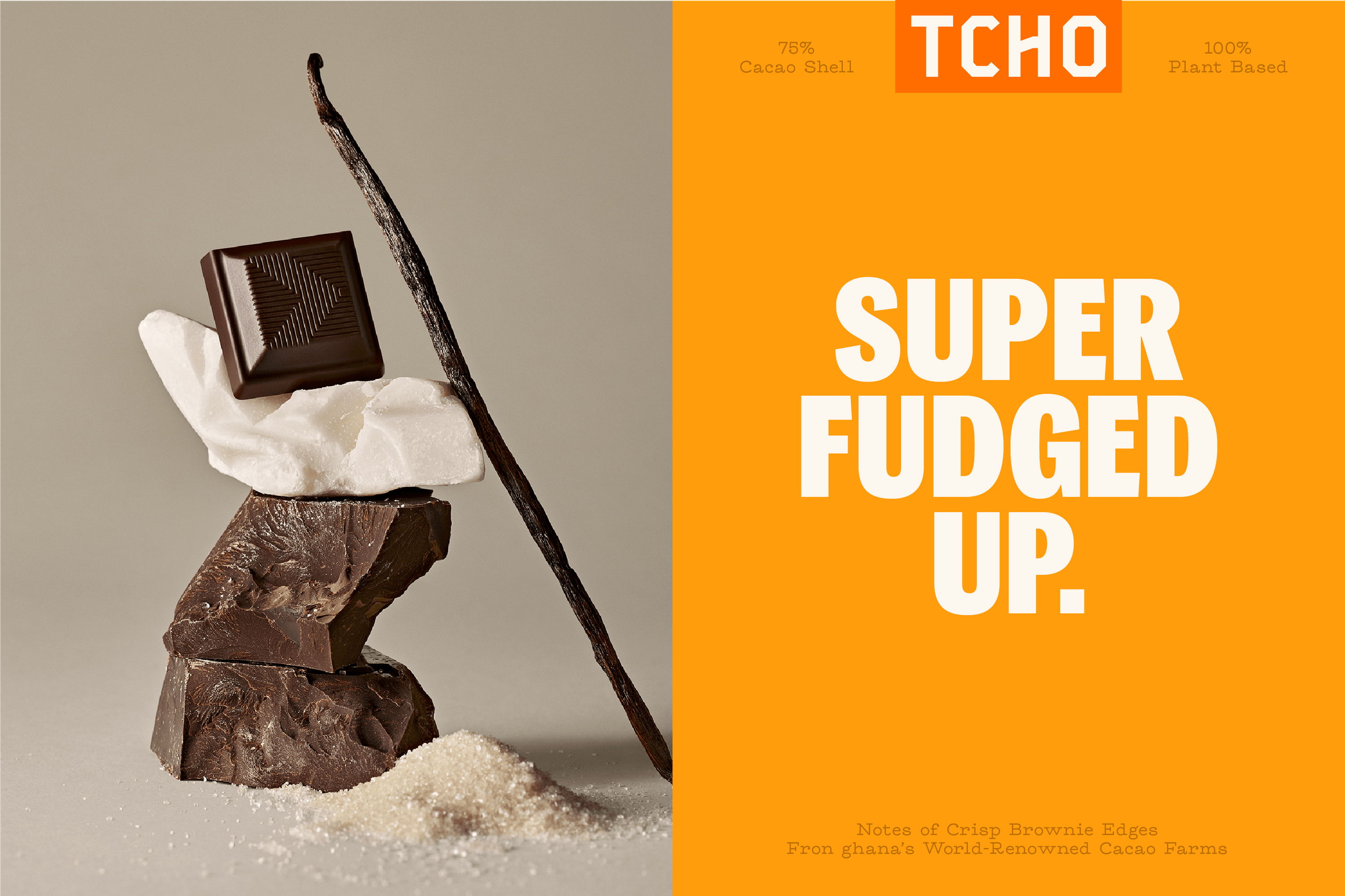 TCHO launches new rebrand designed by Super Okay