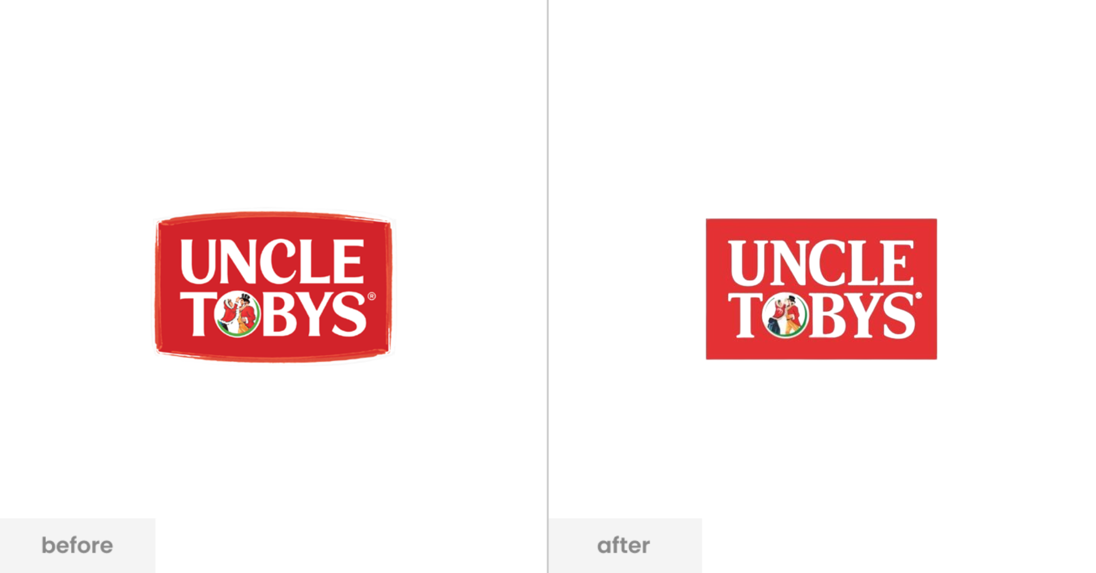 Uncle Tobys rebrands by bringing back a beloved icon