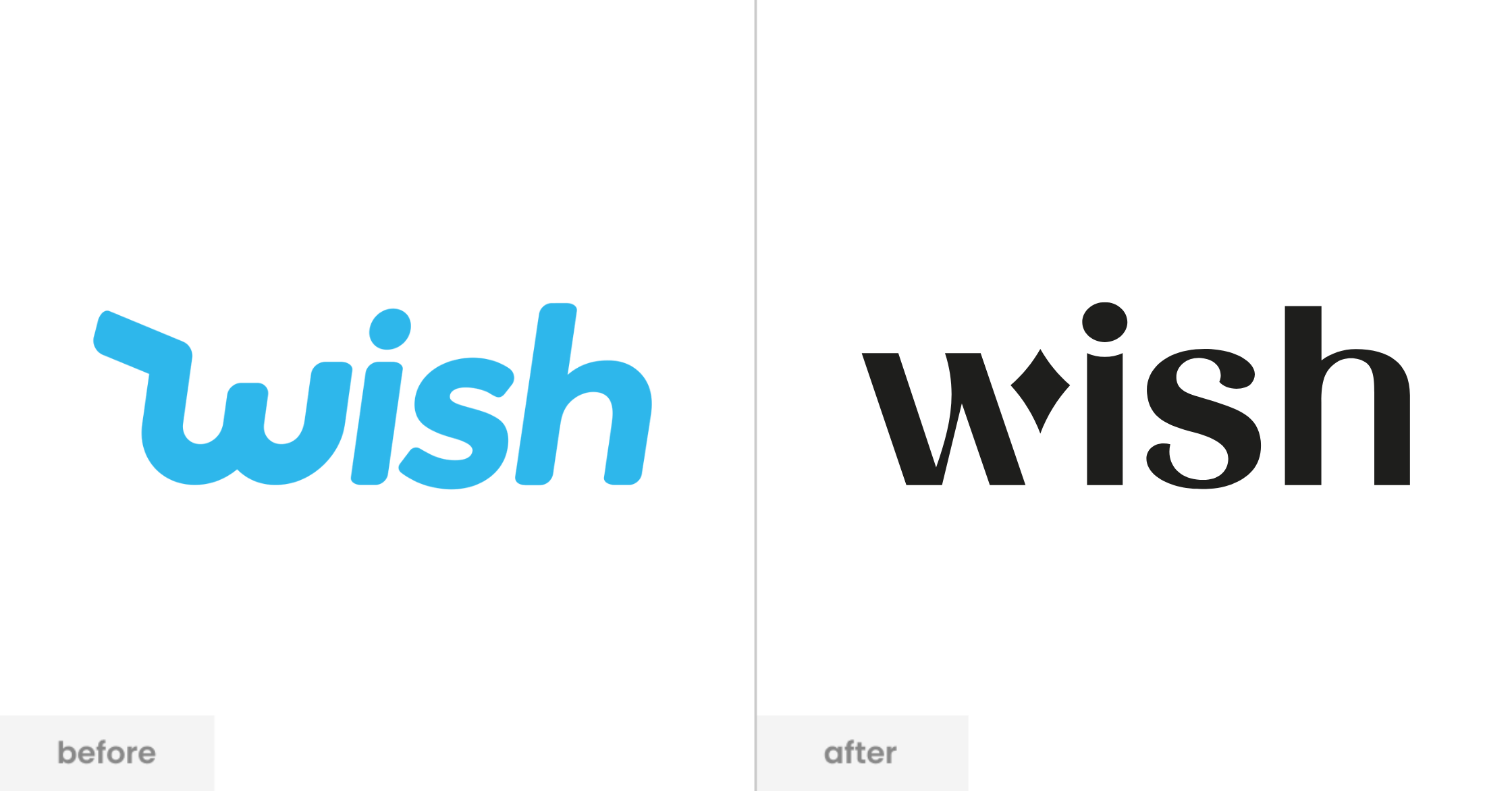 Wish app unveils a sparkly new logo
